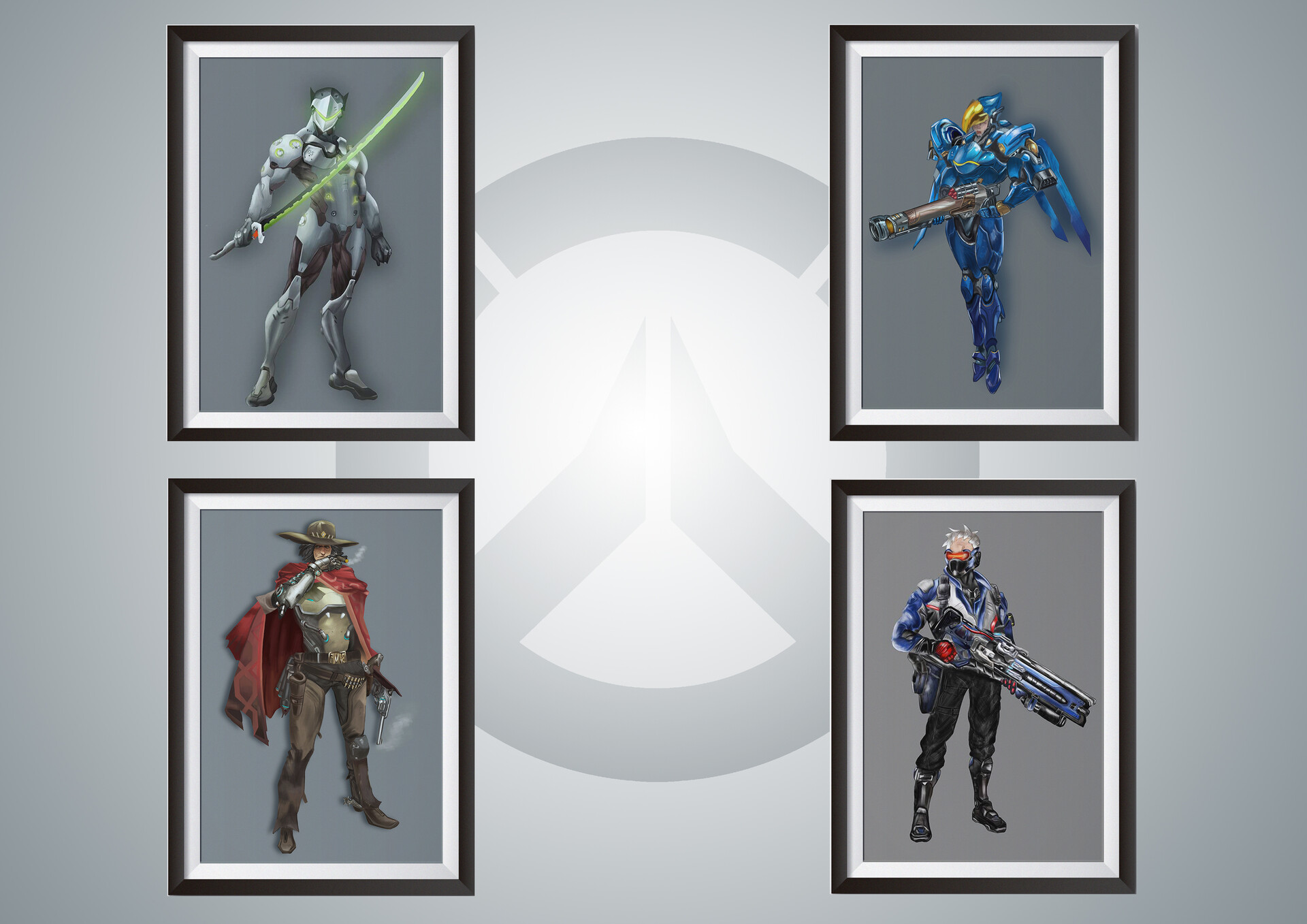ArtStation - Poster Overwatch