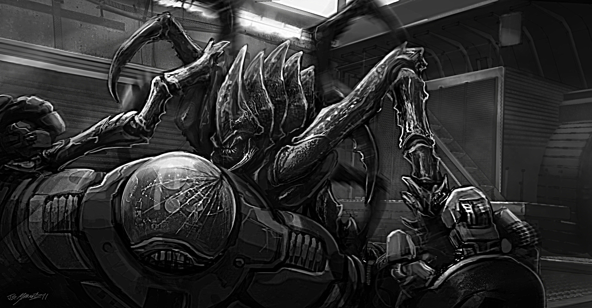 Jerad S. Marantz - Titanfall Concept Art / Creature Design