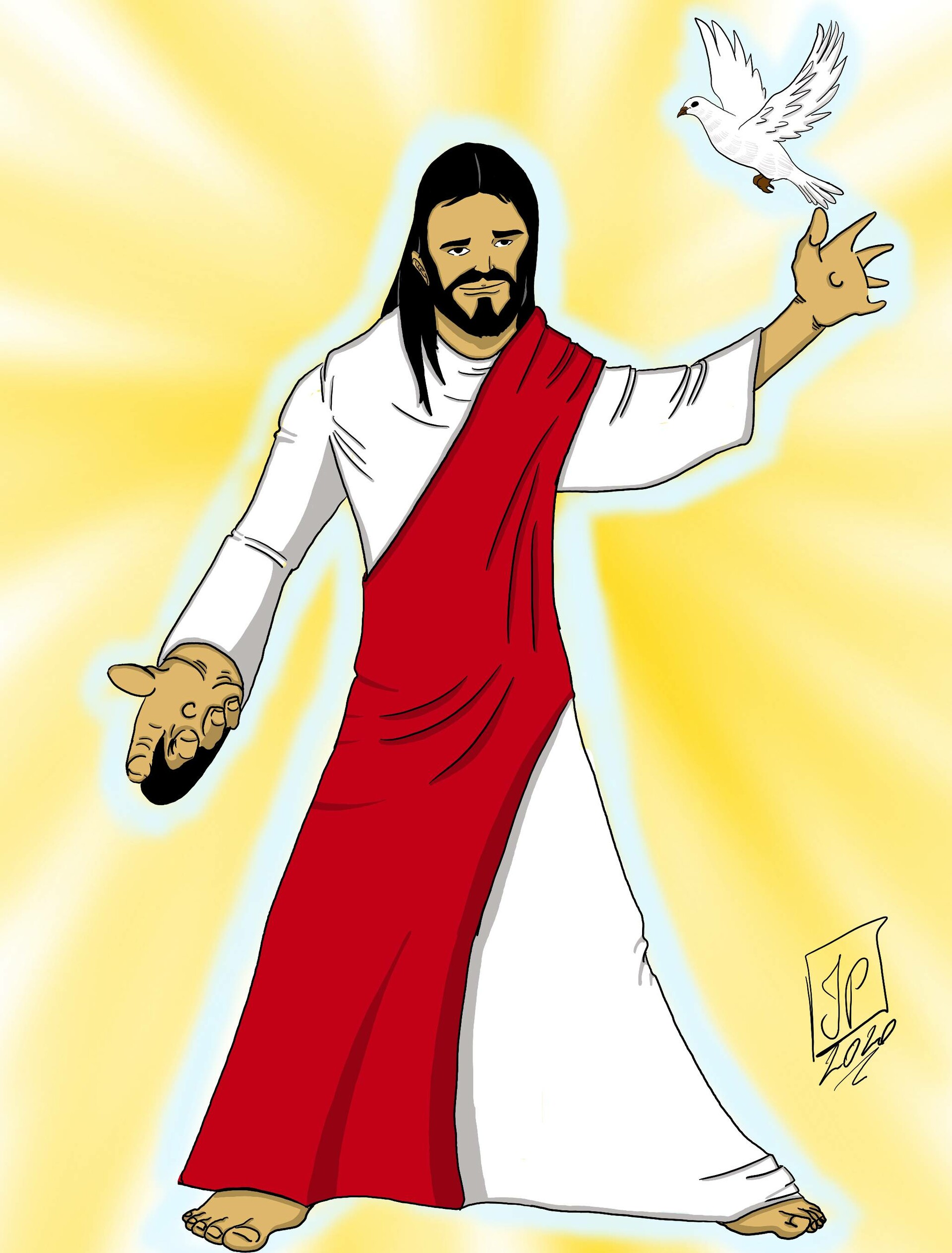 ArtStation - Risen Jesus