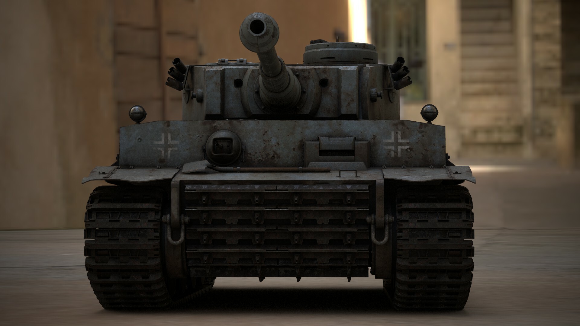 ArtStation - tiger tank