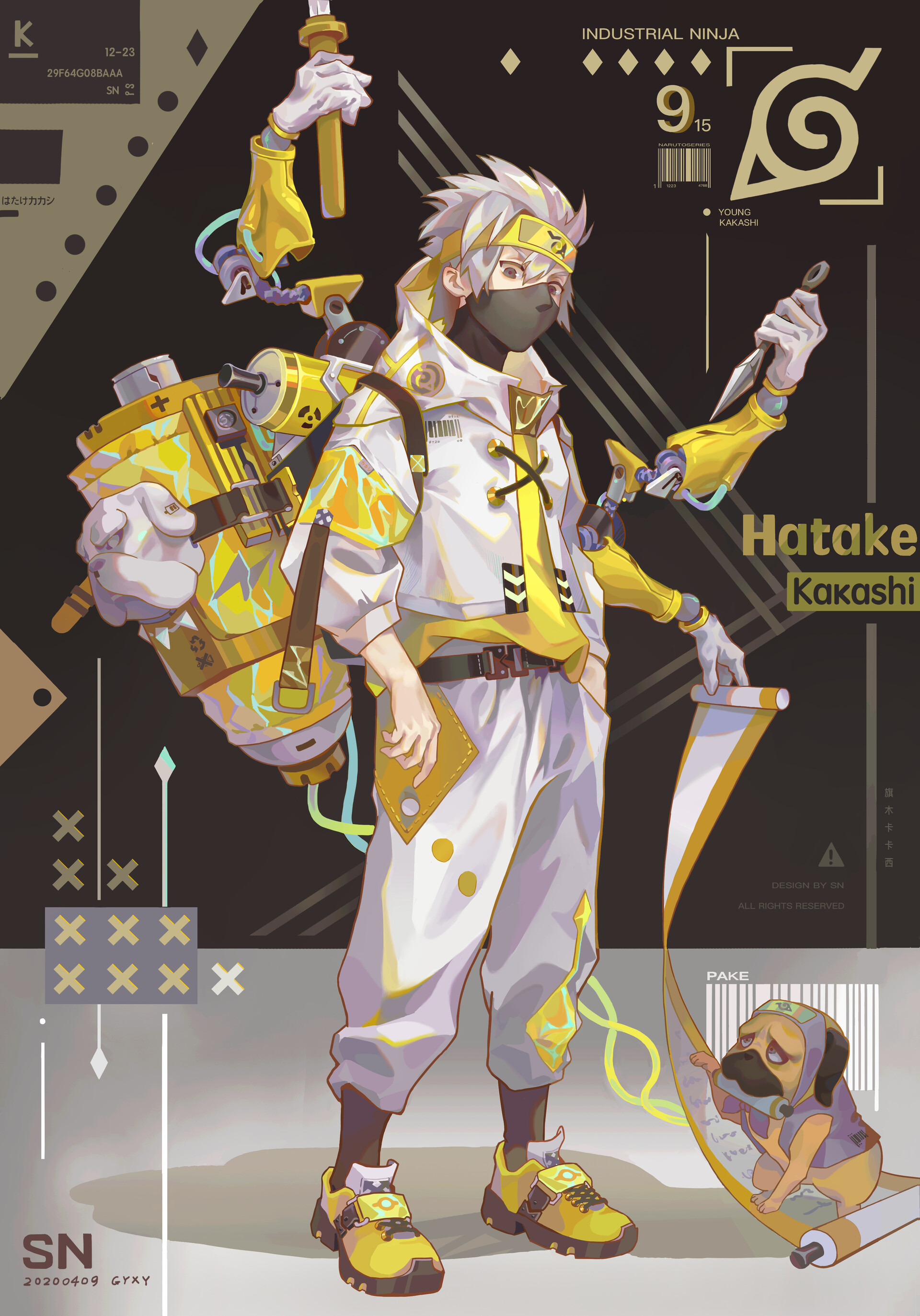 ArtStation - INDUSTRIAL KAKASHI