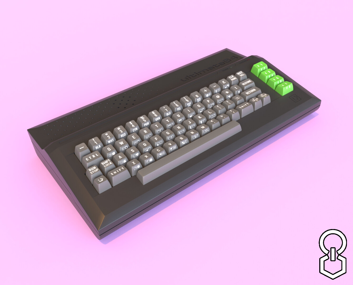 Solid State - Ultimate 64 retro computer case concept