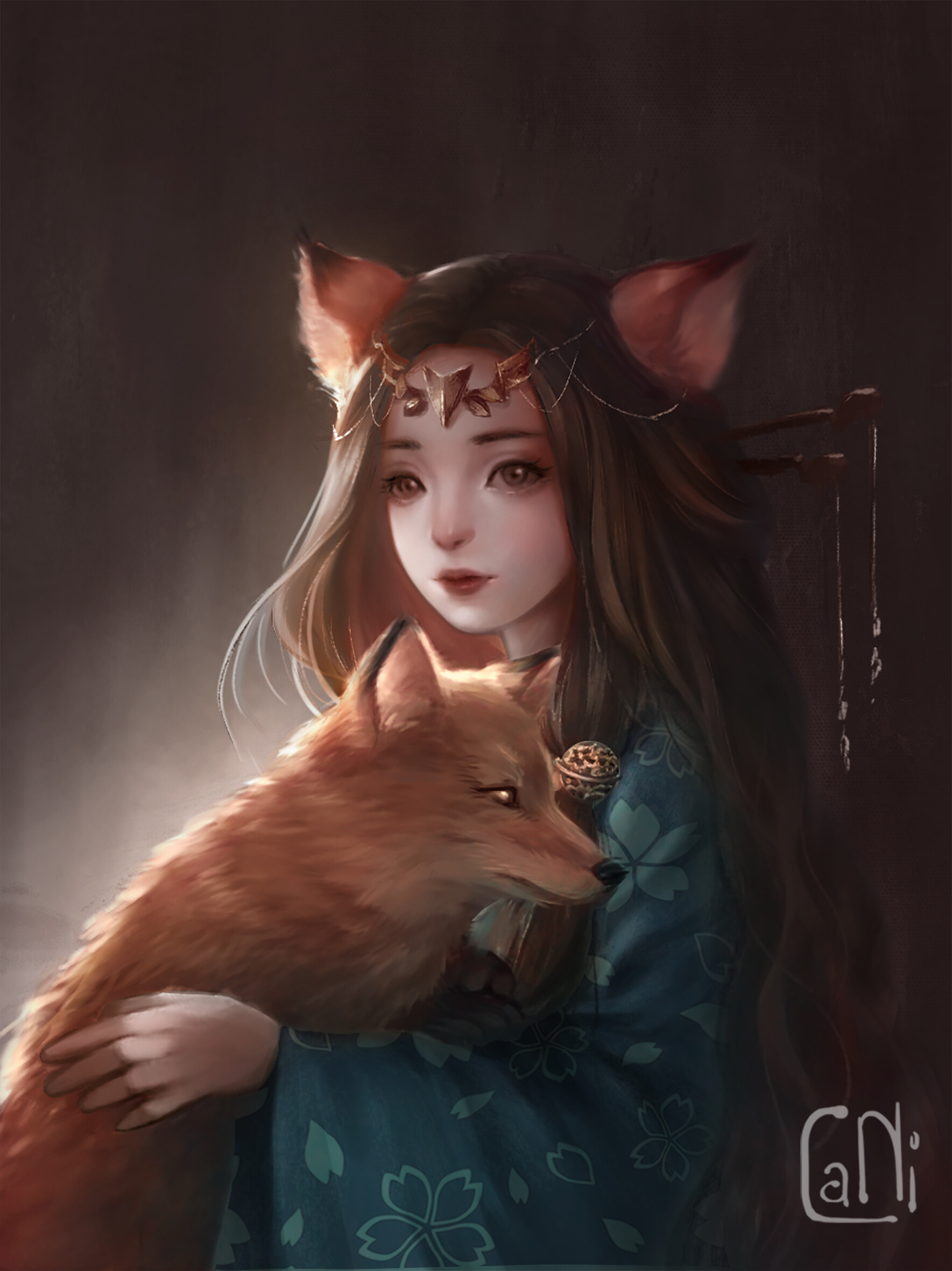 ArtStation - Fox Girl