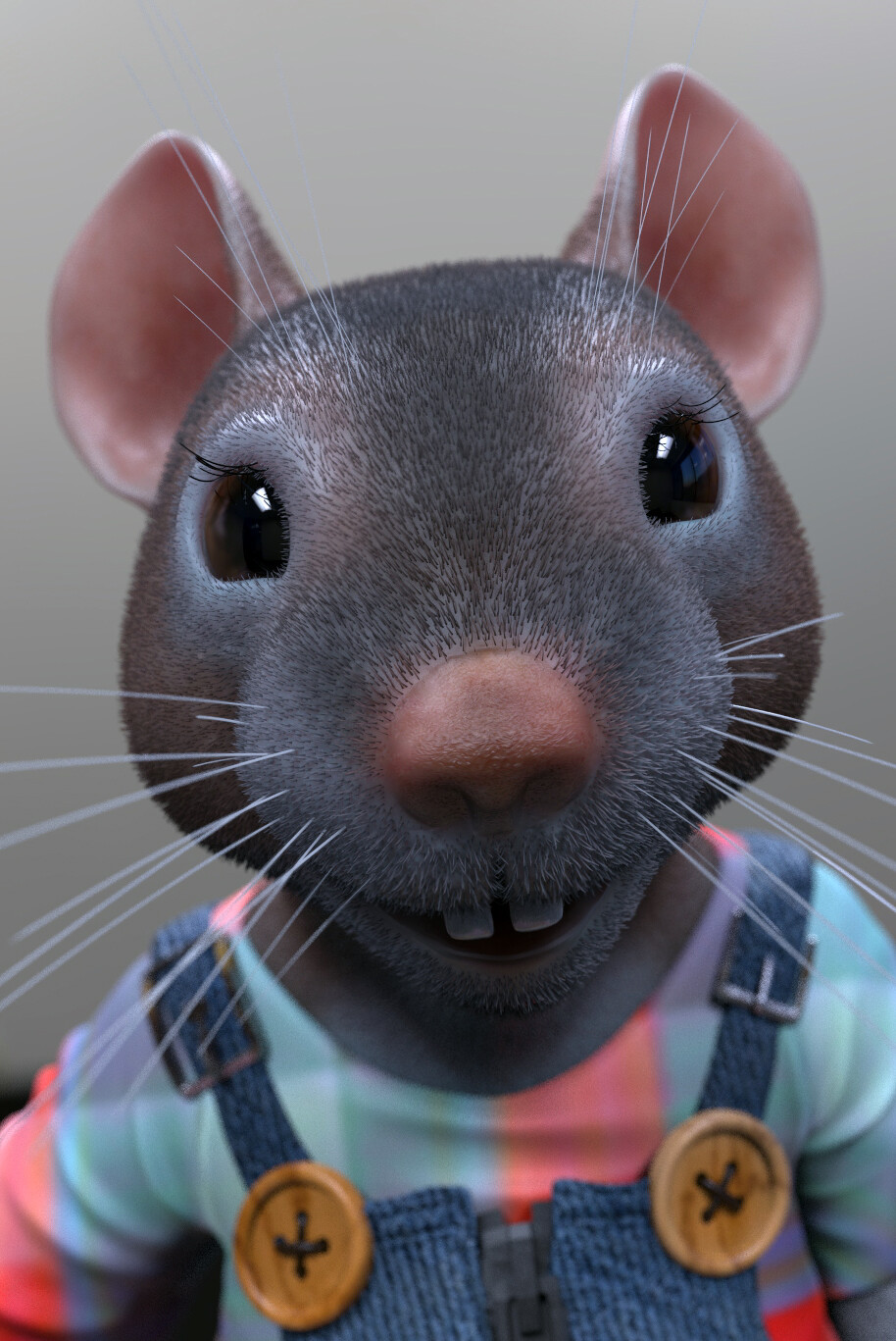 ArtStation - “The early bird gets the worm, but the second mouse gets ...