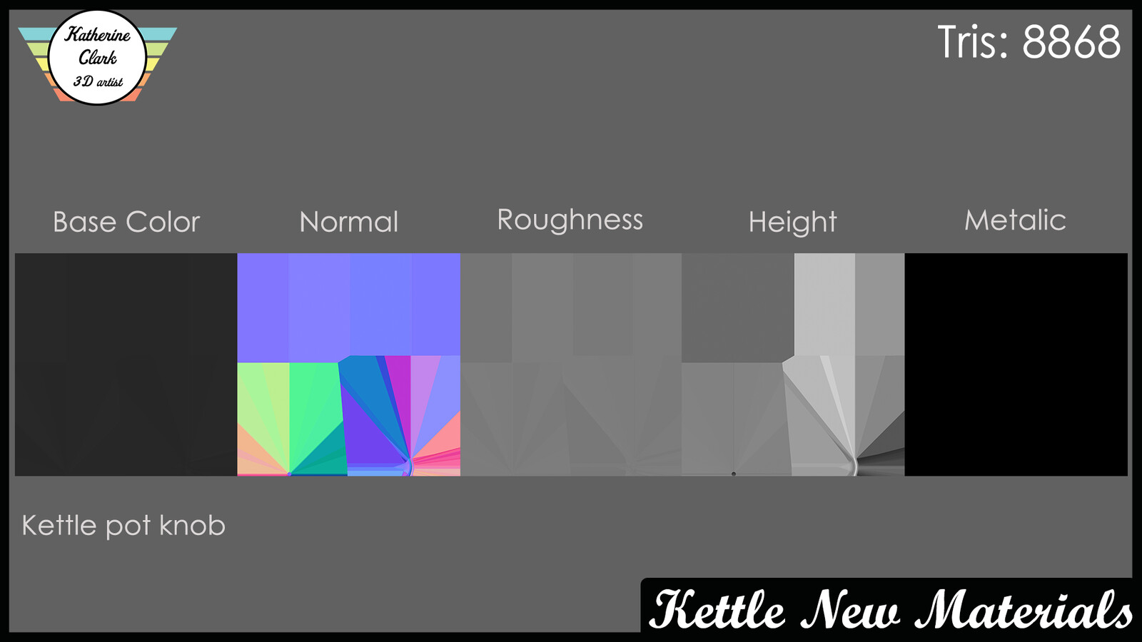 Katherine Clark - Kettle Model with old and new textures