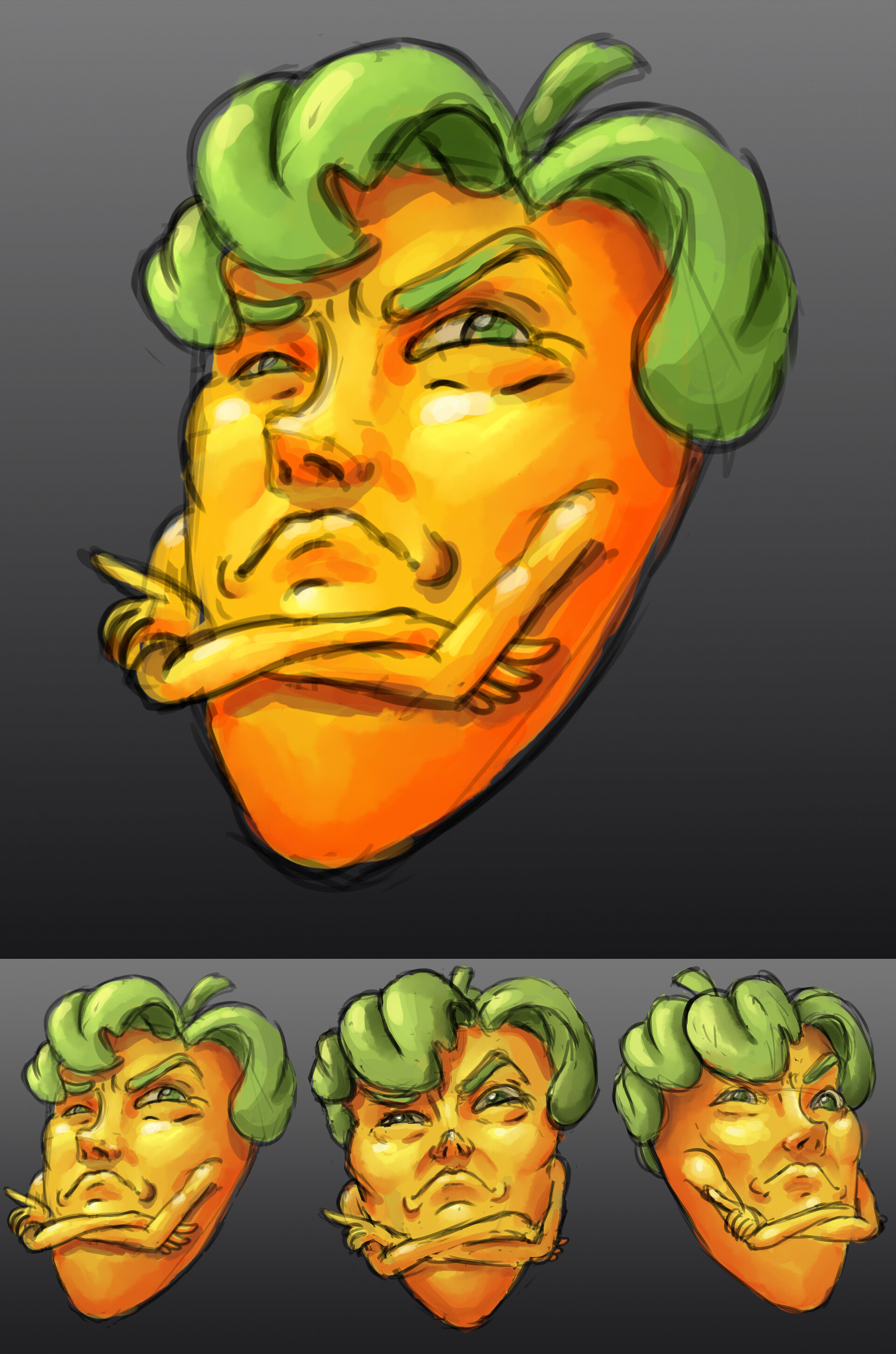 Maria Nikitina - Creating an "Arrogant-Pepper" Character process