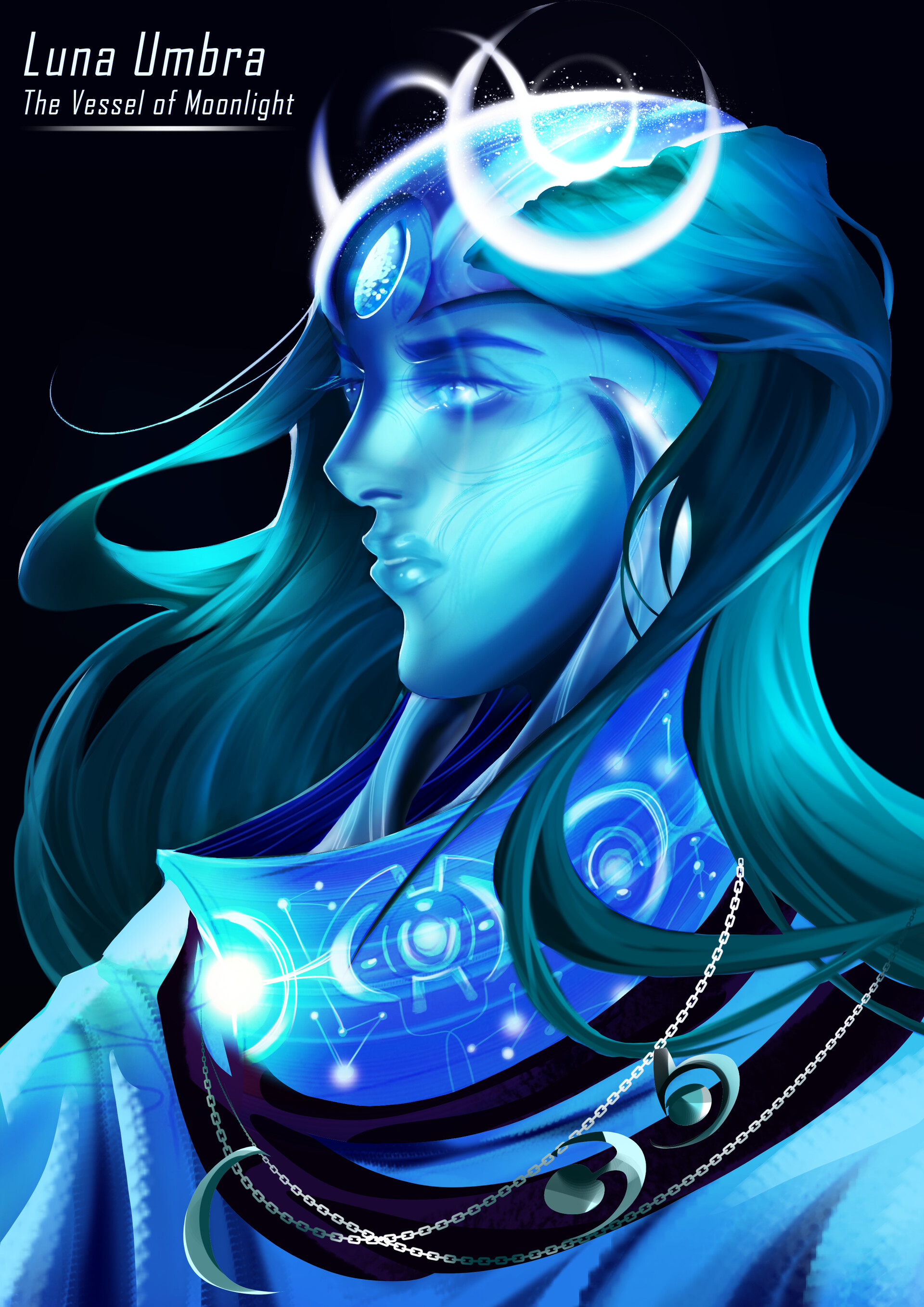 ArtStation - Luna Umbra - The Vessel of Moonlight