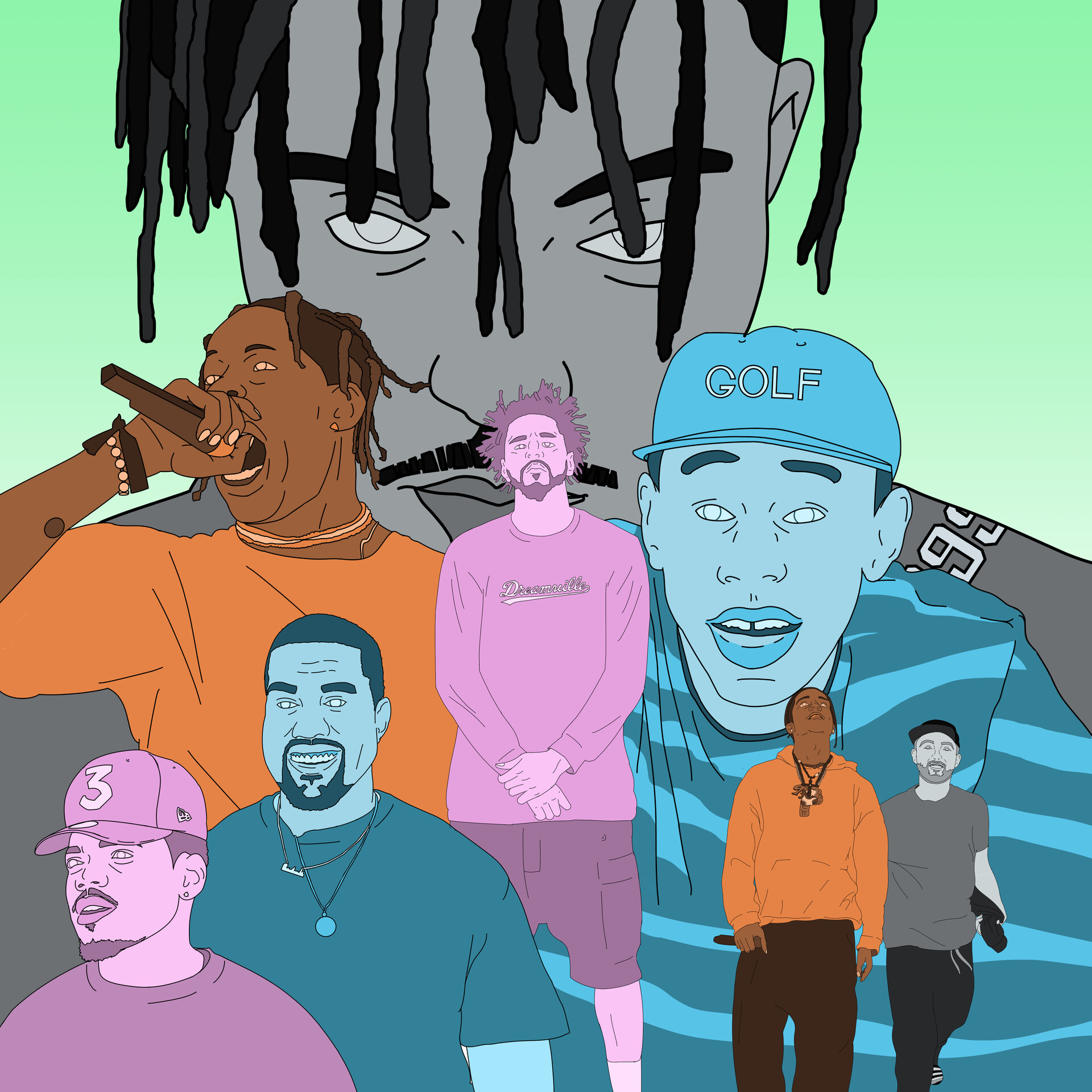 ArtStation - Playlist Cover