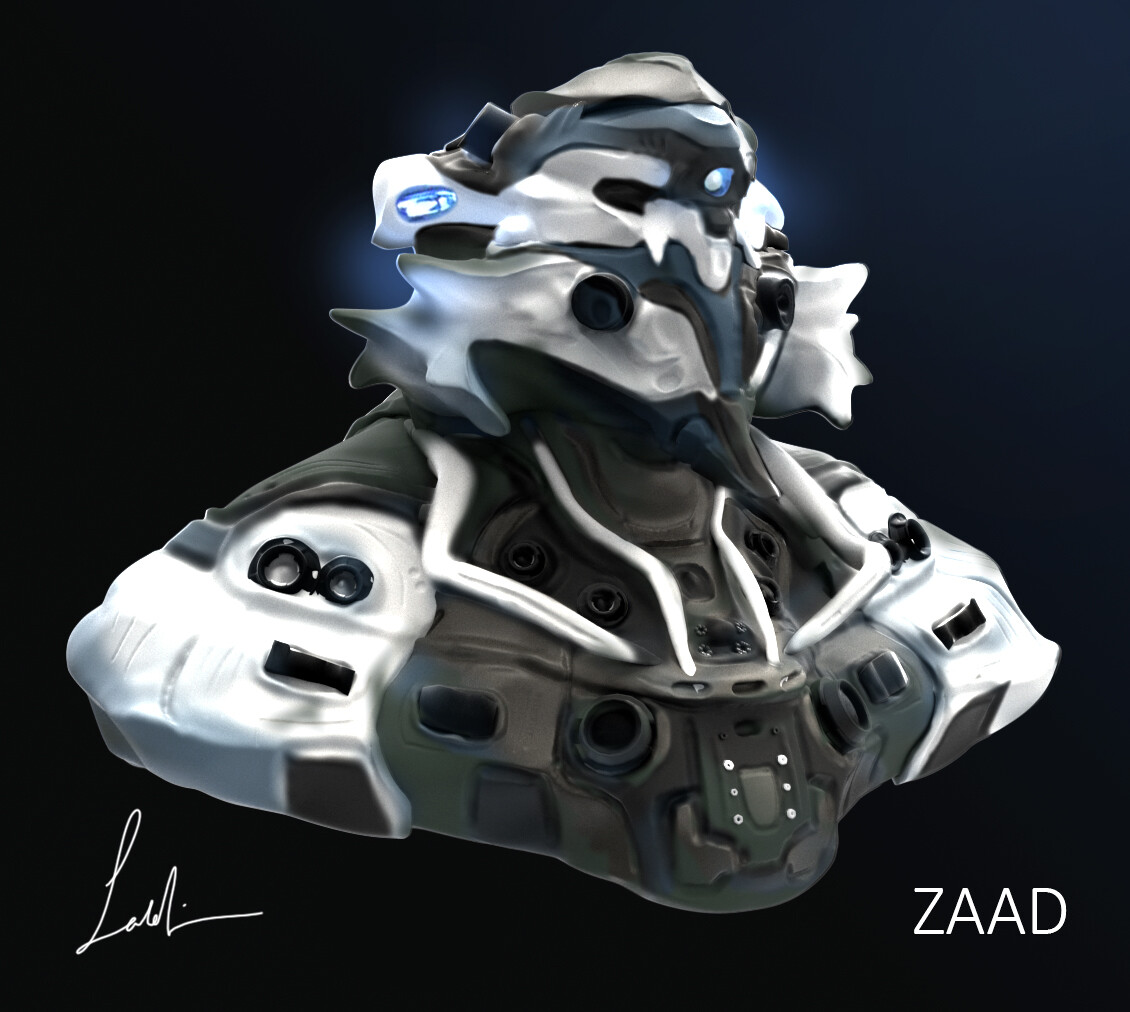 ArtStation - ZAAD M1 Robot