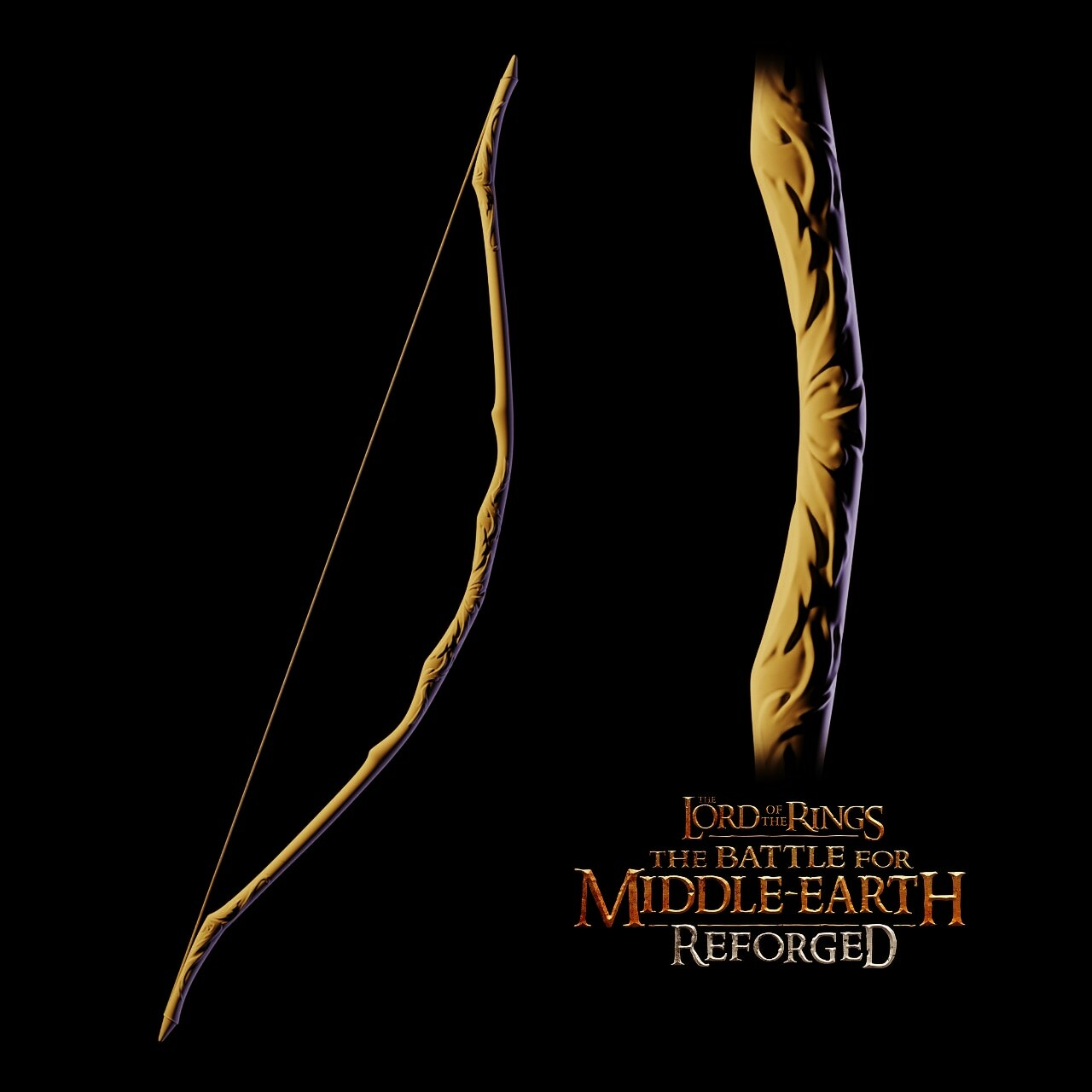 ArtStation - Bow of Legolas Highpoly Model