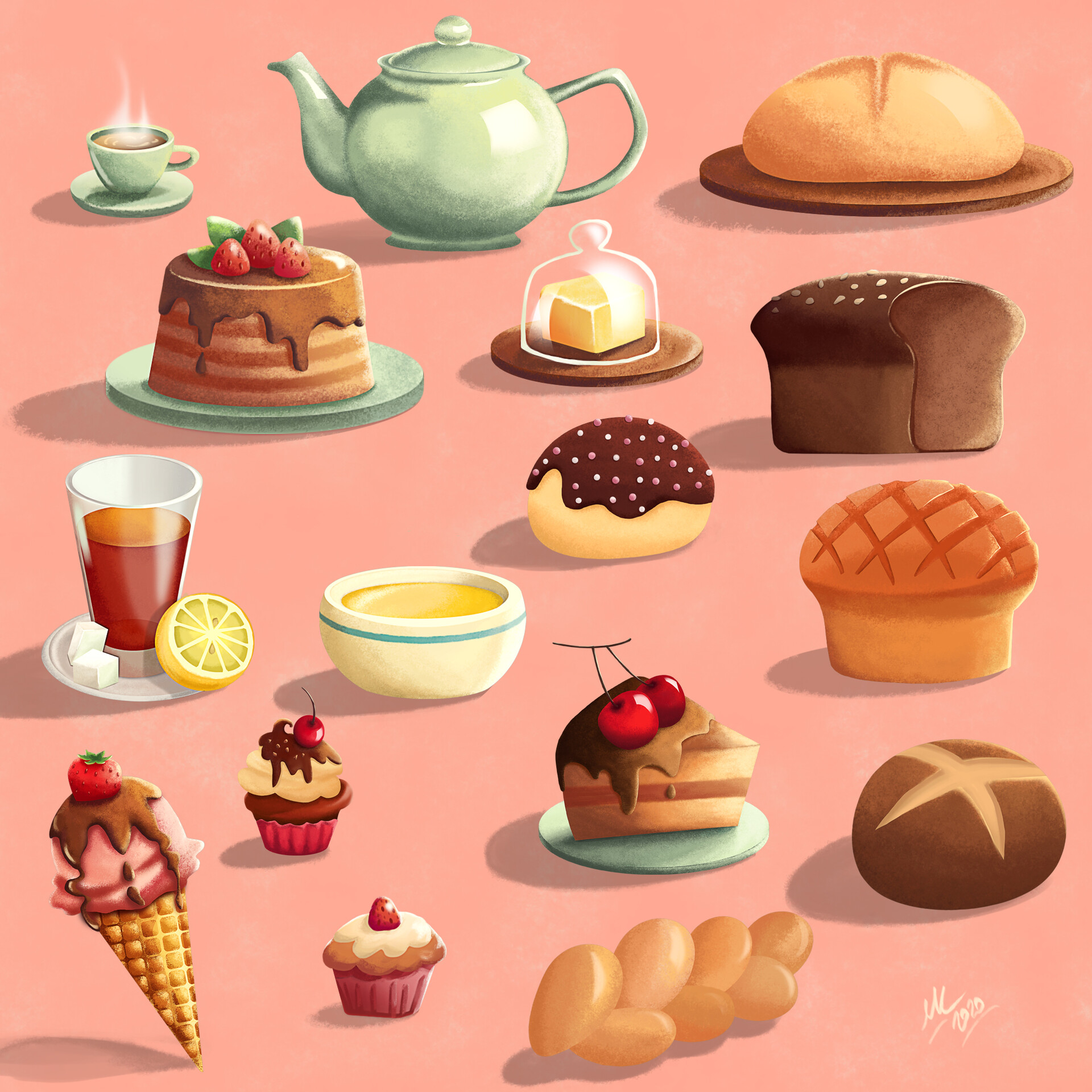 ArtStation - Food art