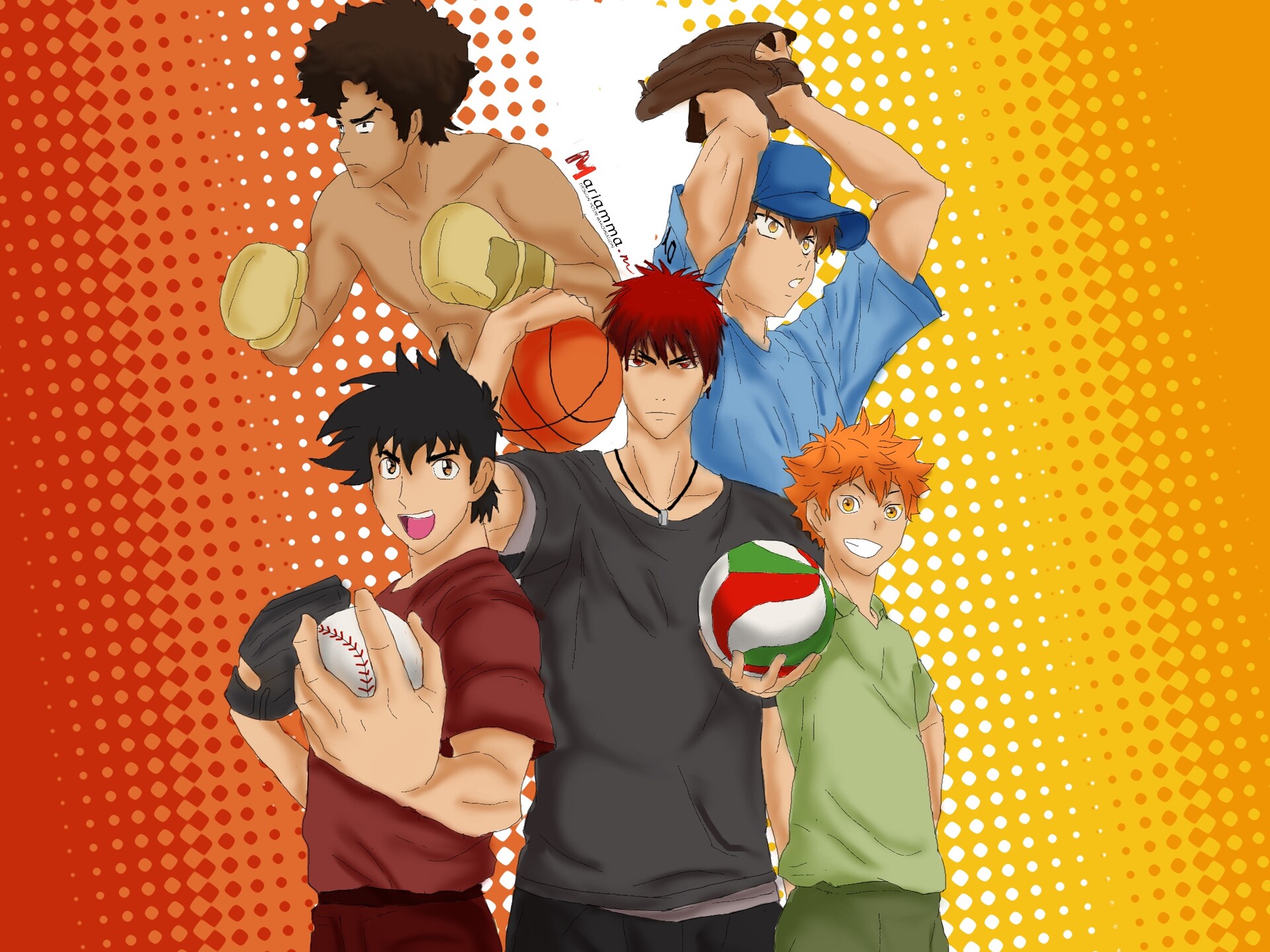 ArtStation - Medley anime sport