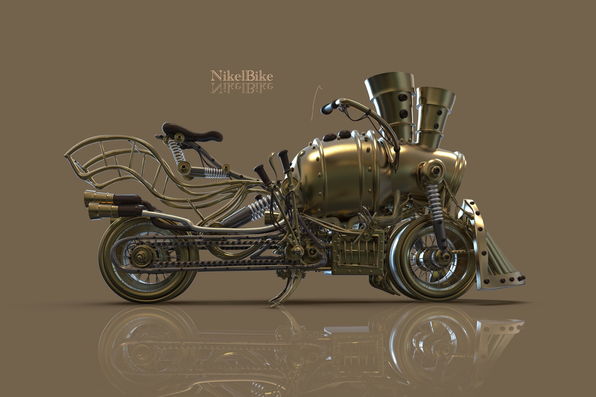 ArtStation - VR Bike Concepts 'NIKELBIKE'