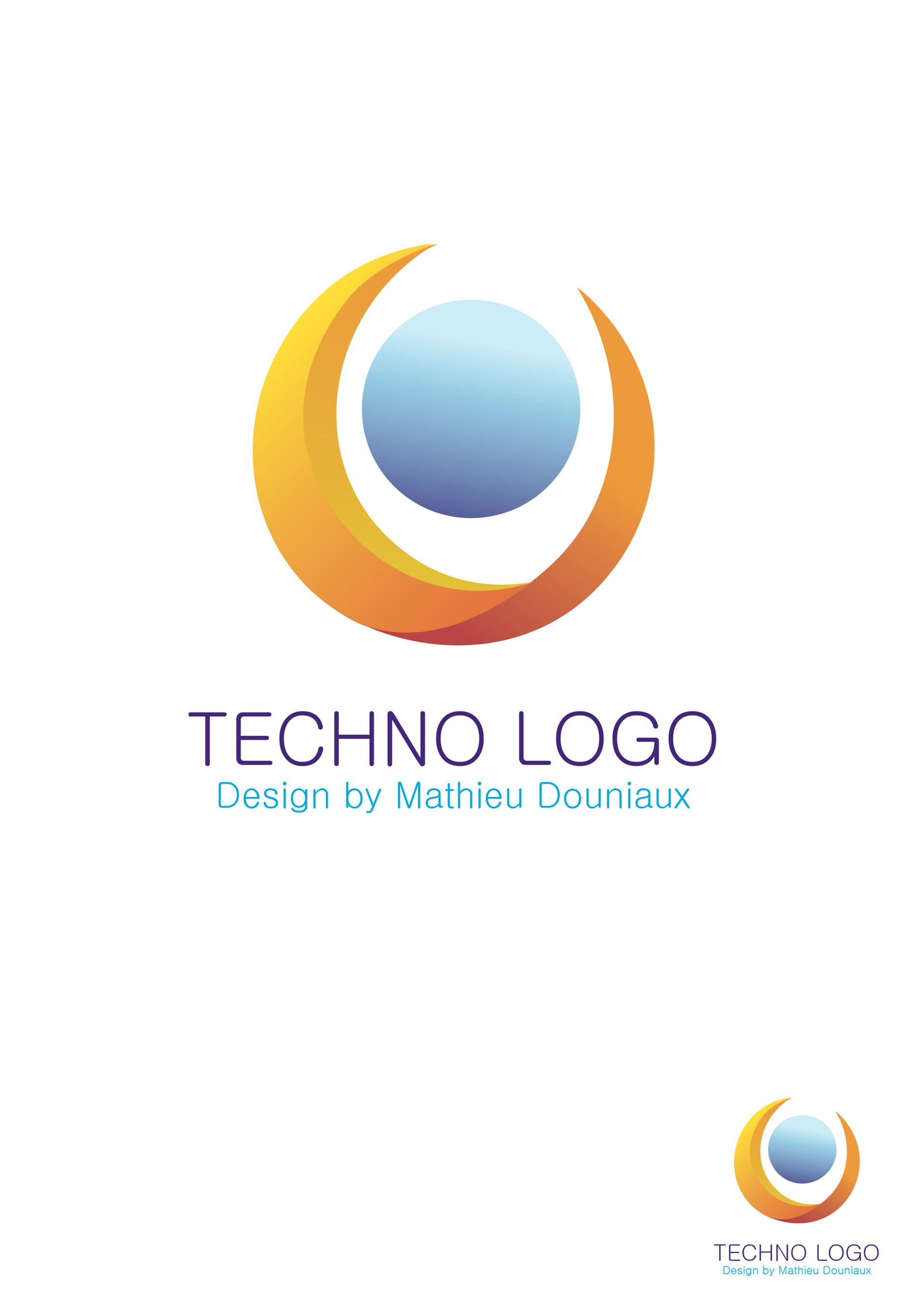 ArtStation - Techno Logo