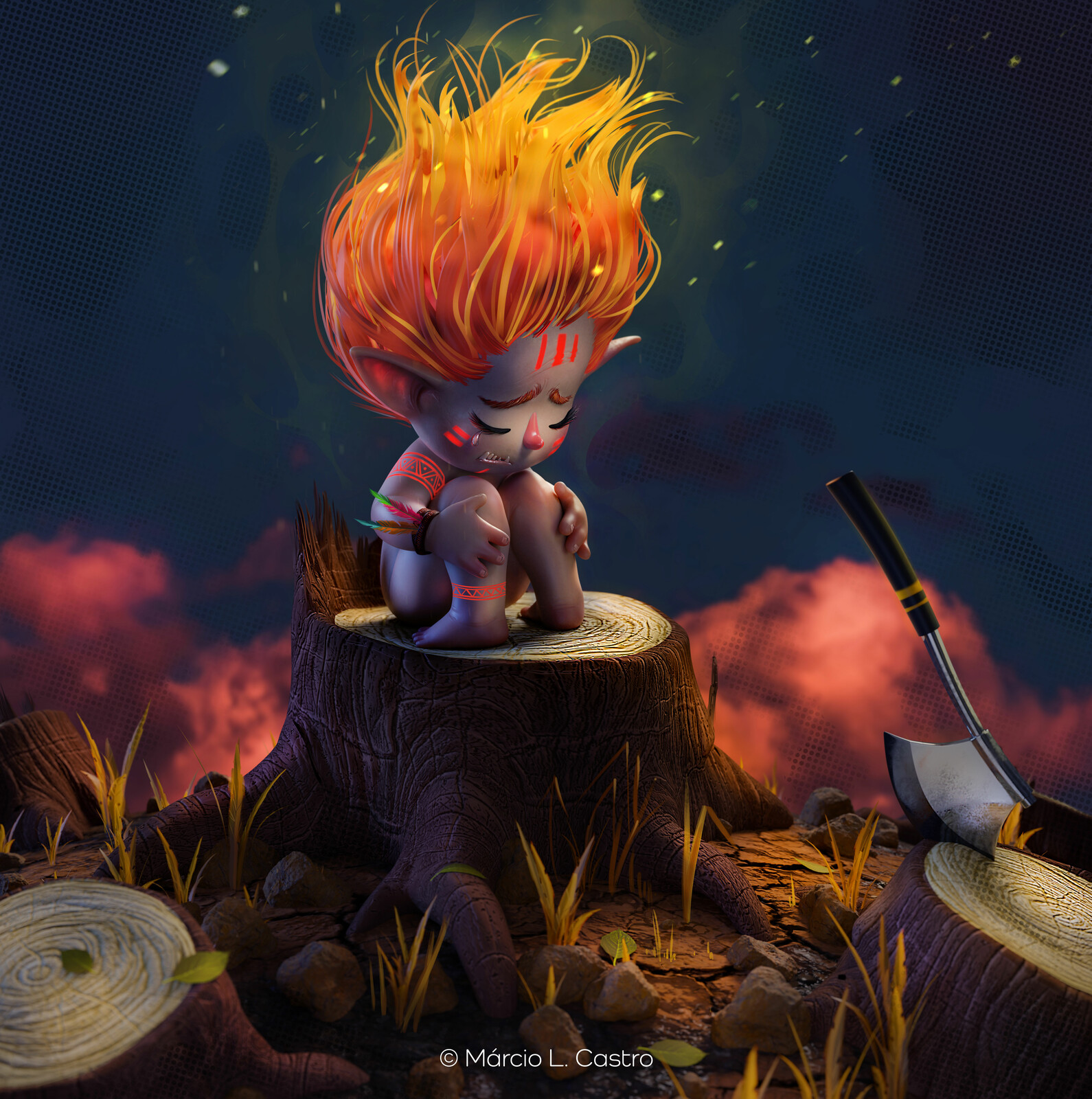 Marcio L. Castro - Sad Curupira