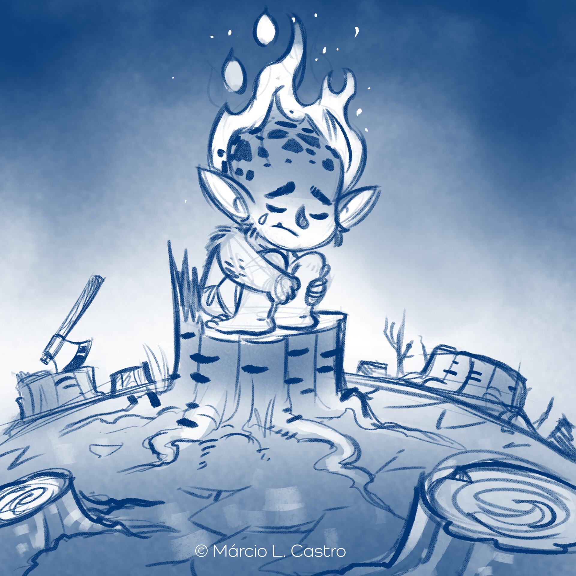 Marcio L. Castro - Sad Curupira