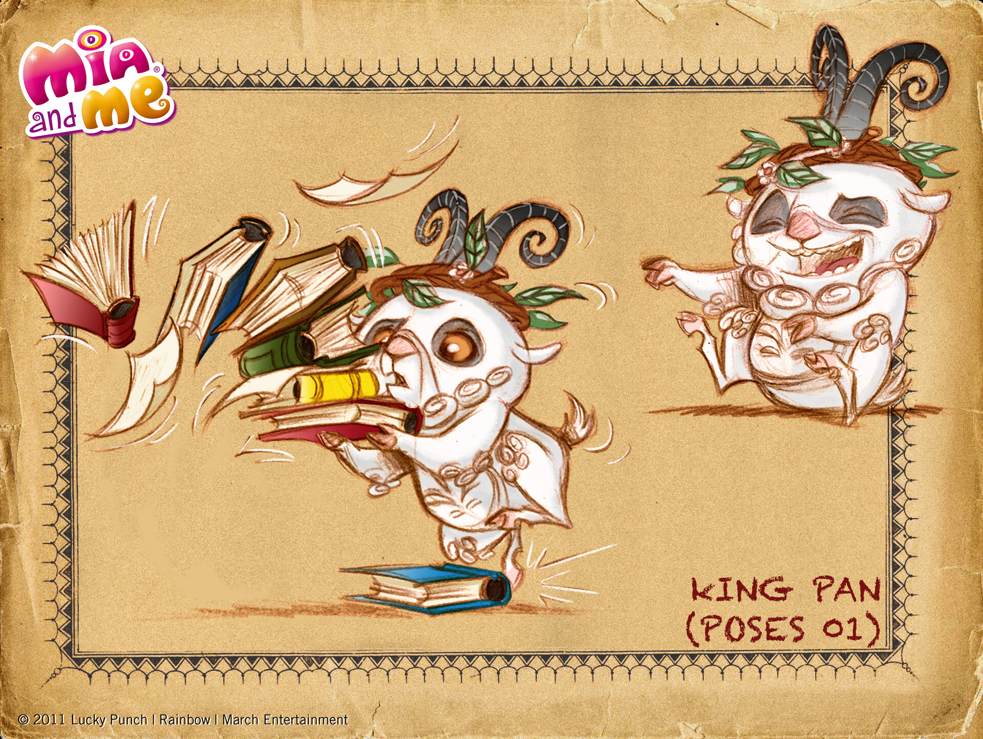 ArtStation - "King Pan" Character Development (for Hahn Film AG)