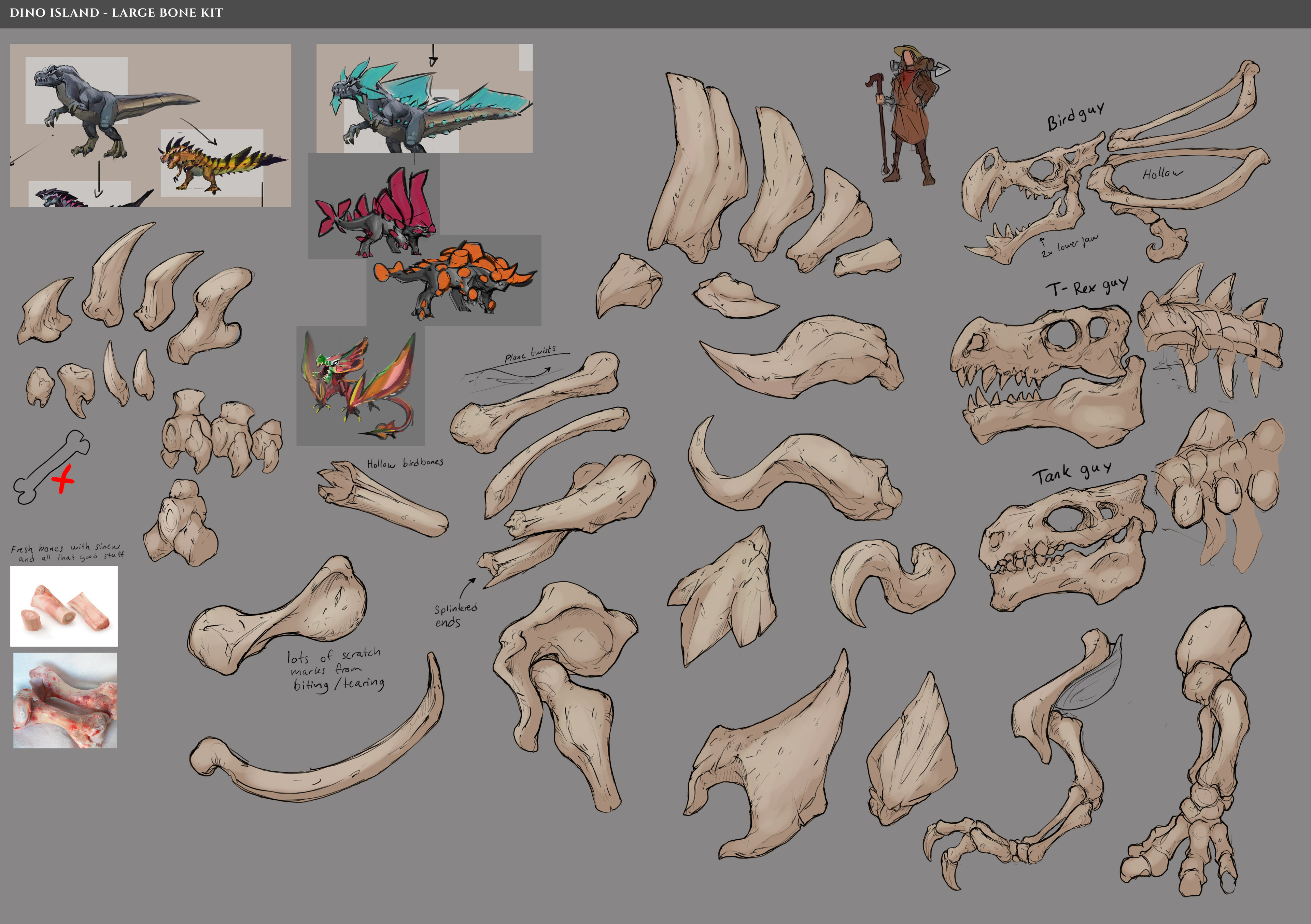 Jagex Games Studio - Concept art - The Land Out of Time