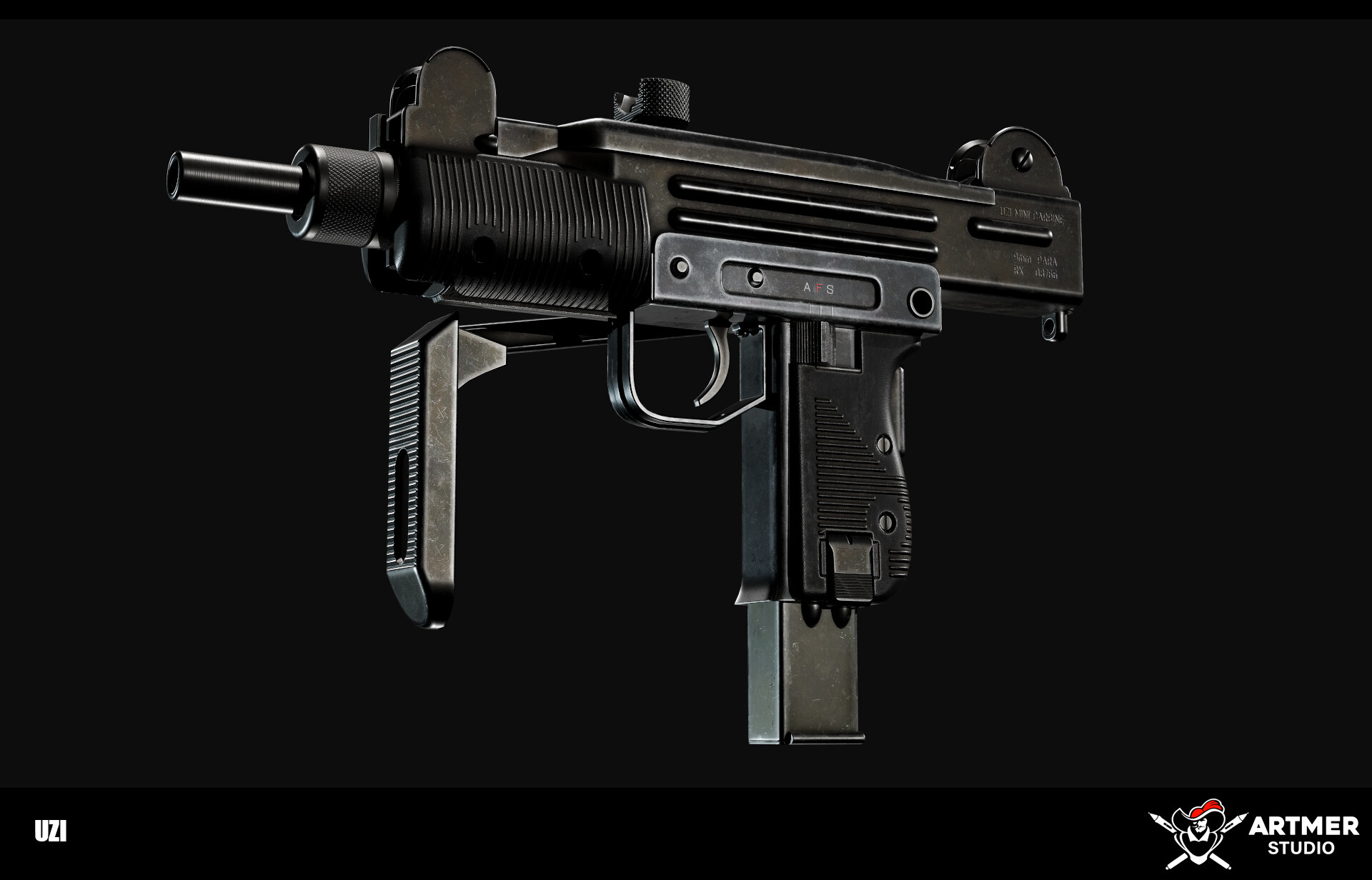ArtStation Uzi Submachine Gun, 45% OFF | brunofuga.adv.br