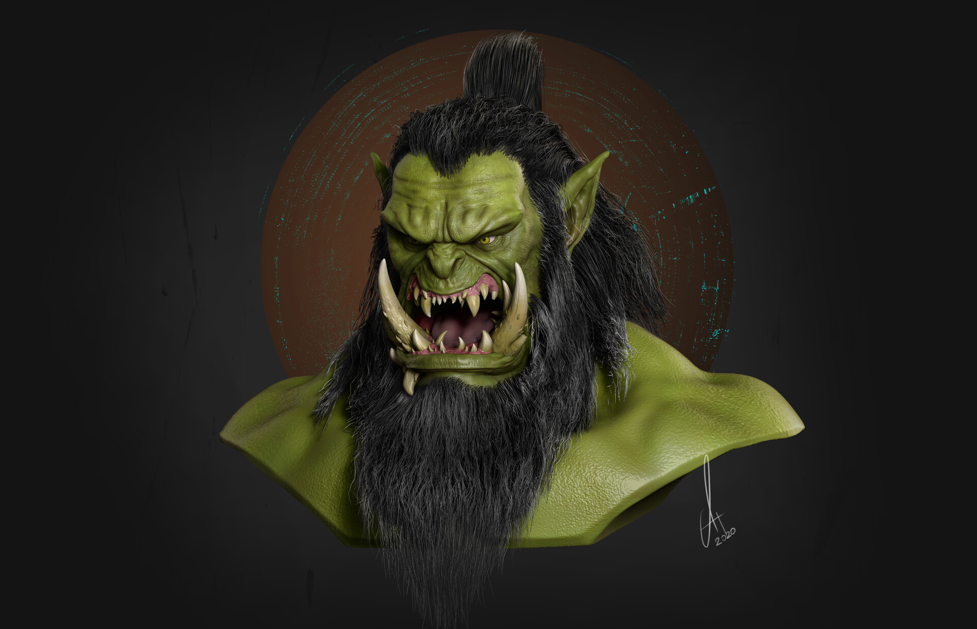 ArtStation - Black Hand Orc