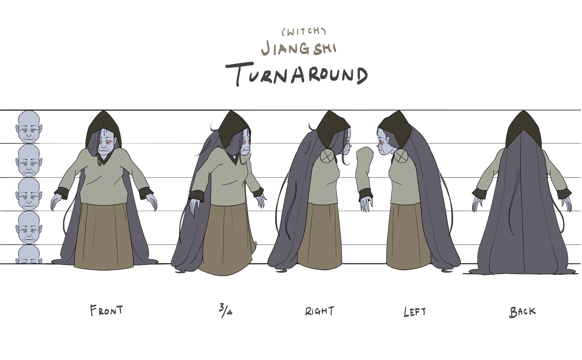 ArtStation - Wuxia villian character design