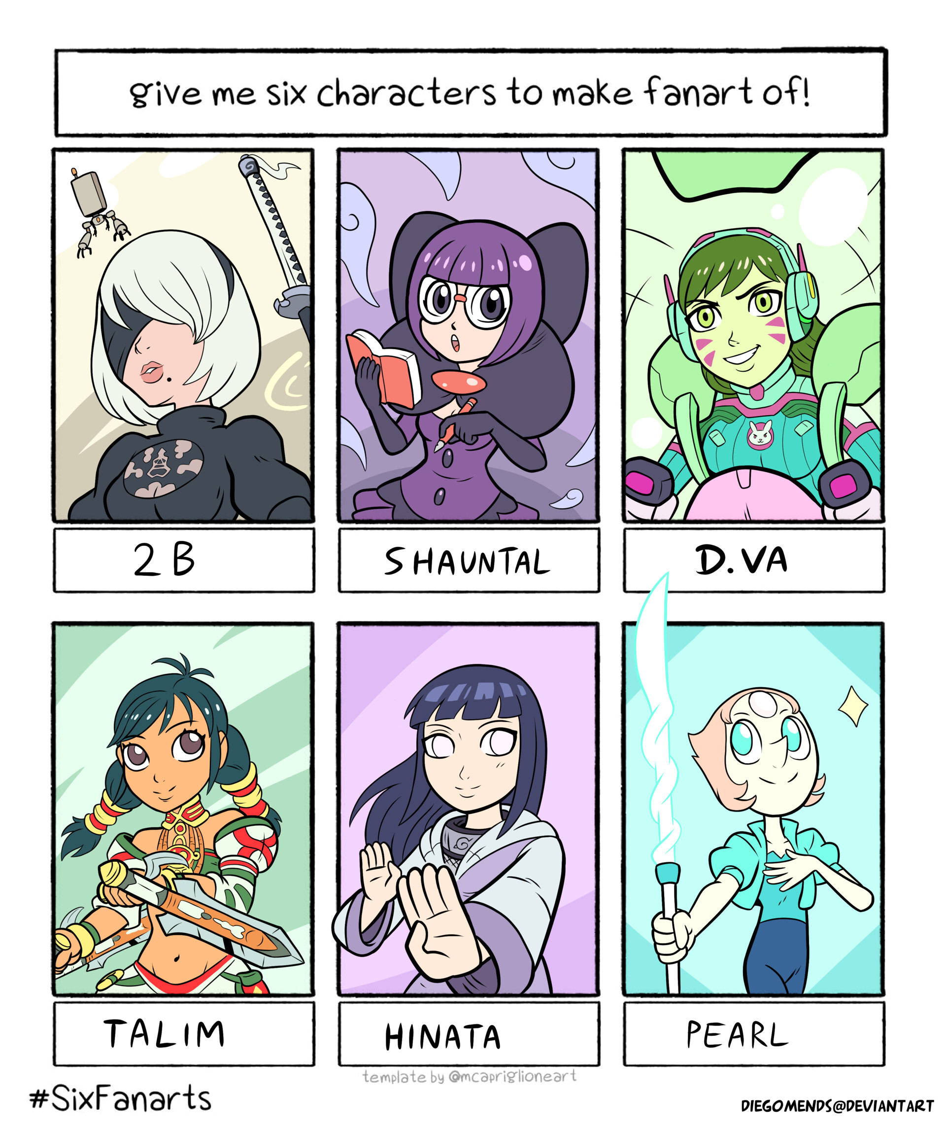 ArtStation - 6 fanarts