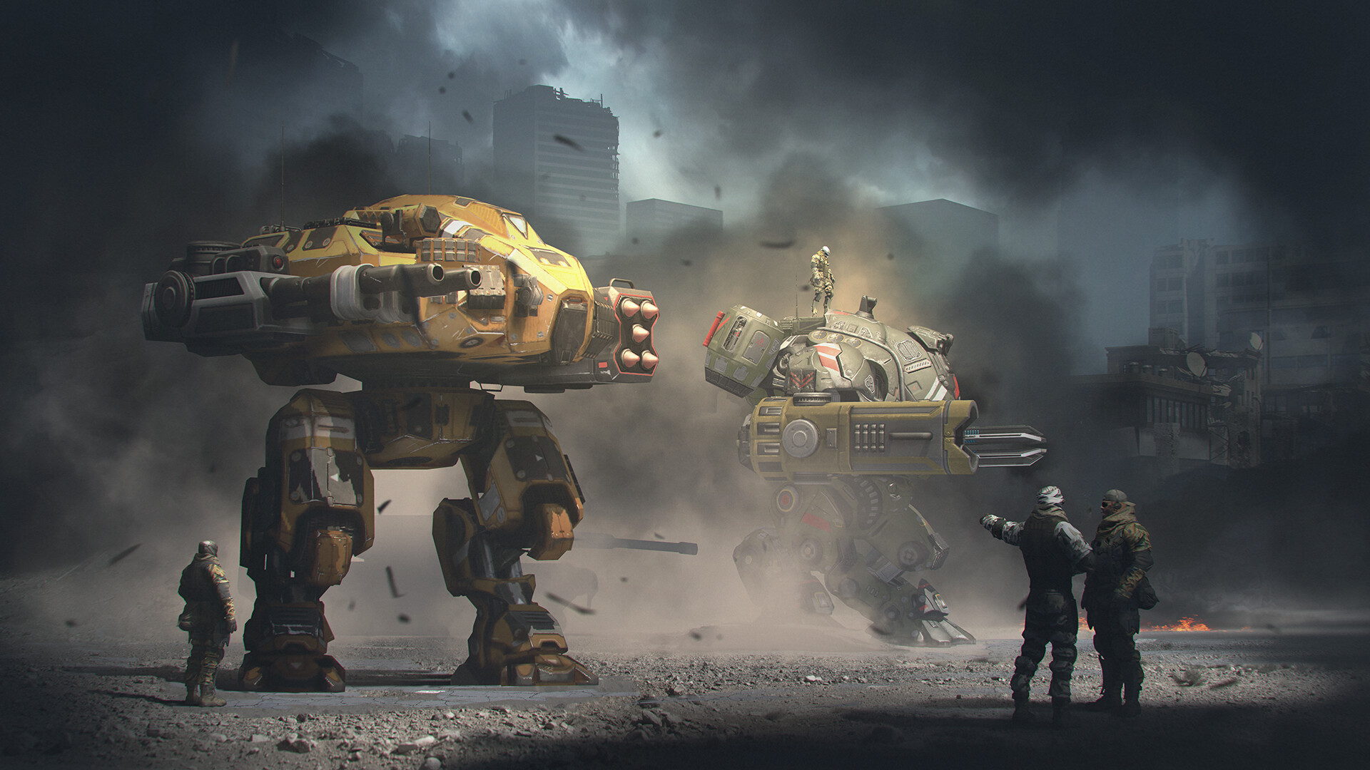 ArtStation - Mecha Artwork
