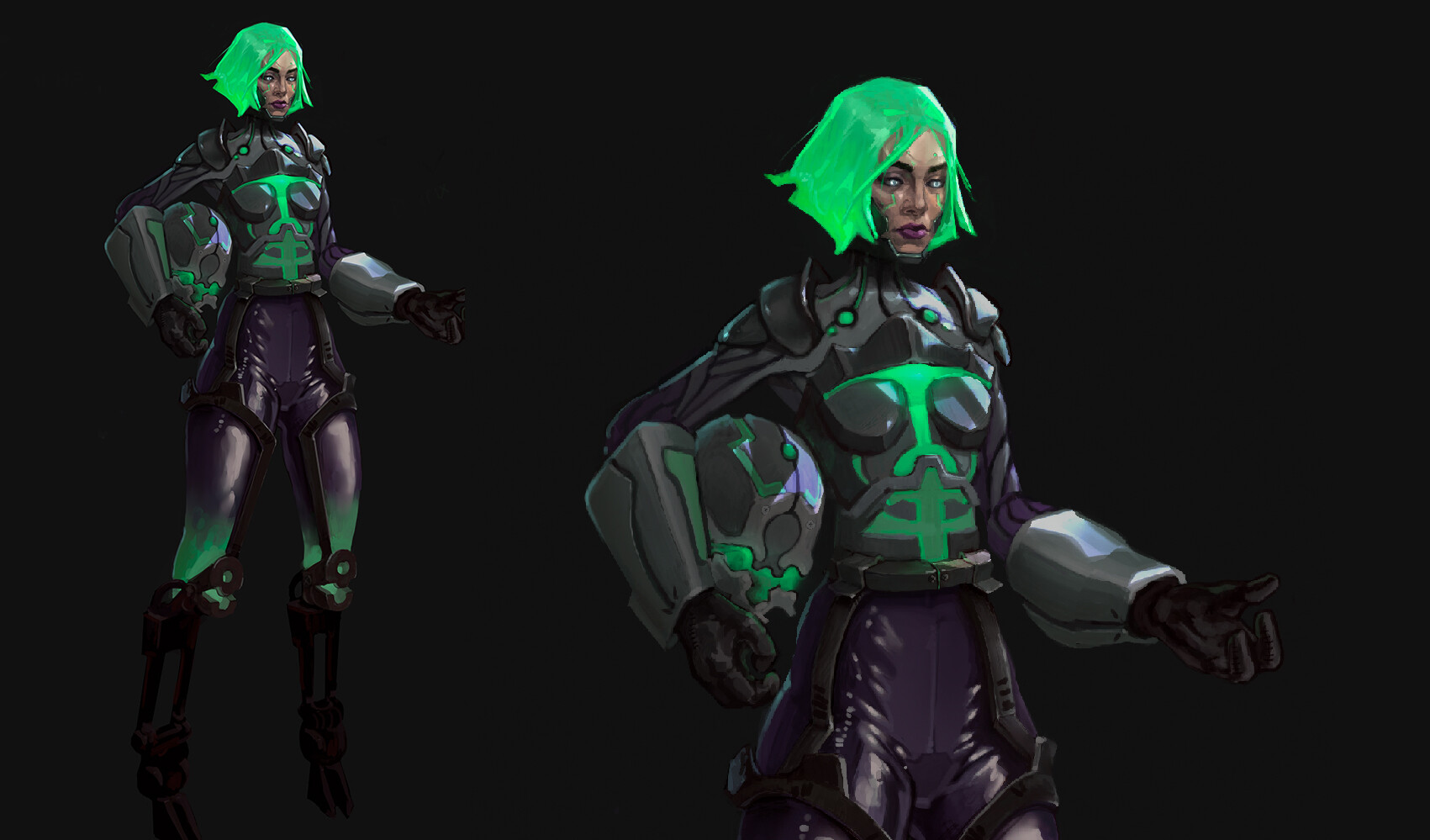 ArtStation - Alien girl