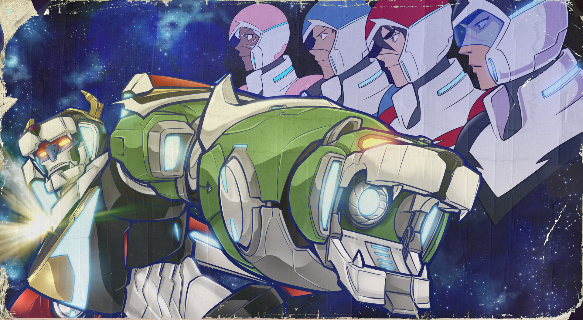 Comfort and Adam - Voltron: Legendary Defender