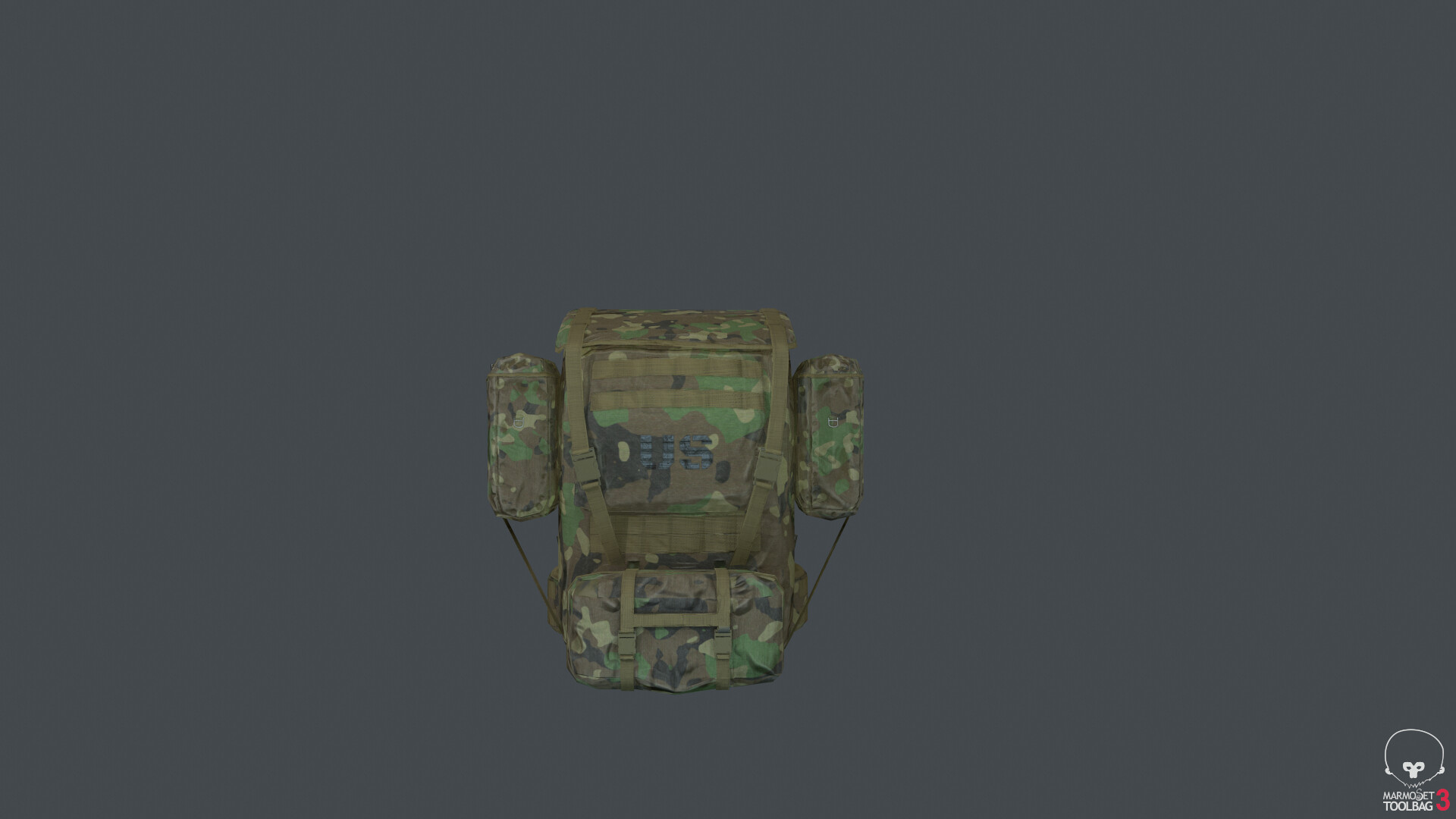 ArtStation - Military Backpack