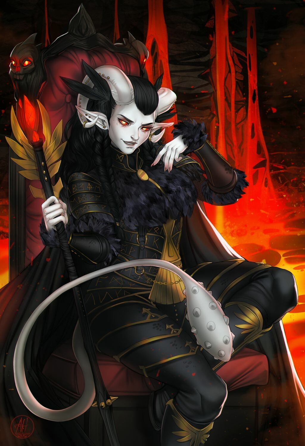 ArtStation - Hellfire - Commission