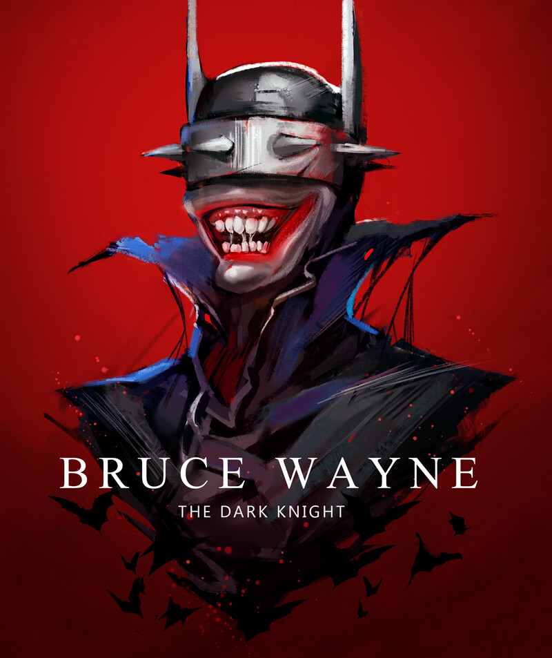 ArtStation - Batman who laugh painting