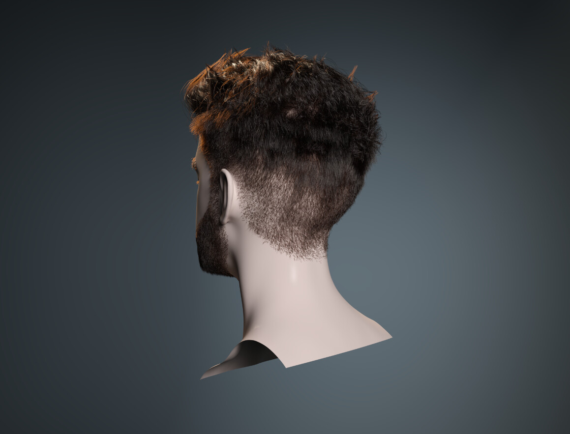 ArtStation - 3DSMAX Hair Ornatrix Tutorial