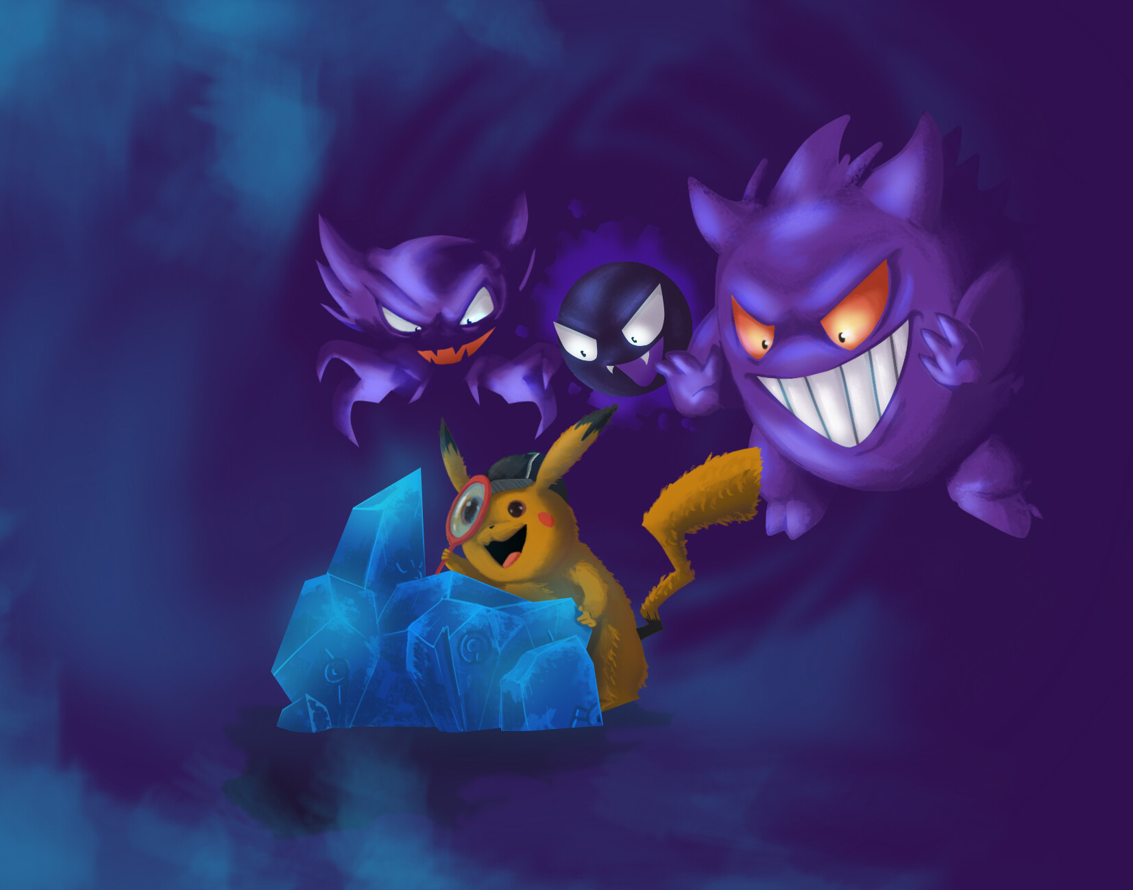 ArtStation - Detective pikachu!