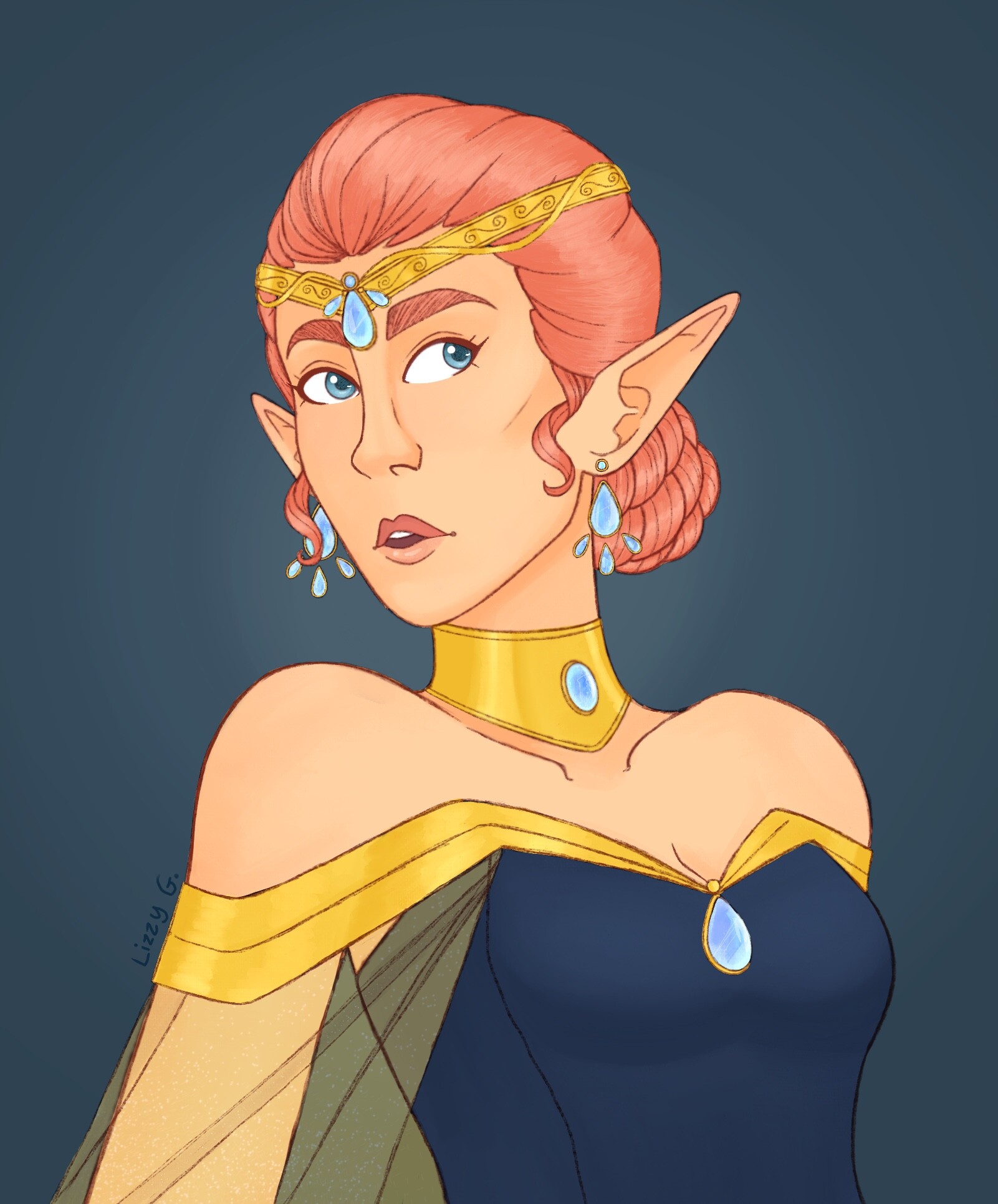 ArtStation - Elven Noble