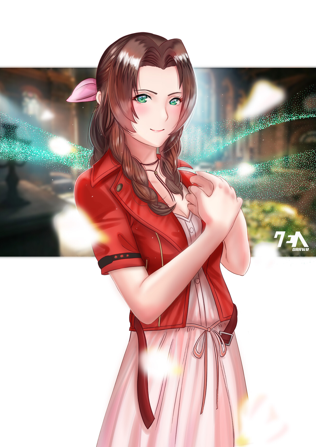 ArtStation - Aerith from Final Fantasy 7