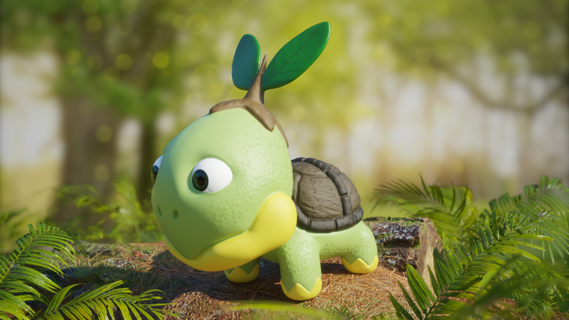 ArtStation - Turtwig