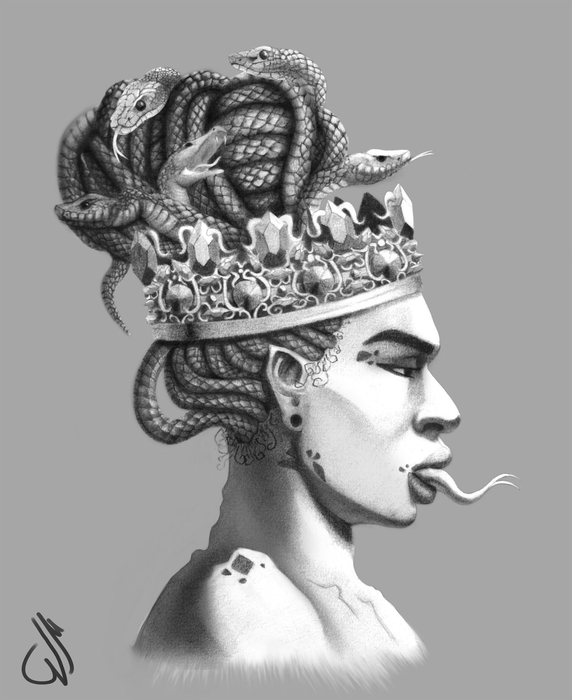 ArtStation - Medusa King