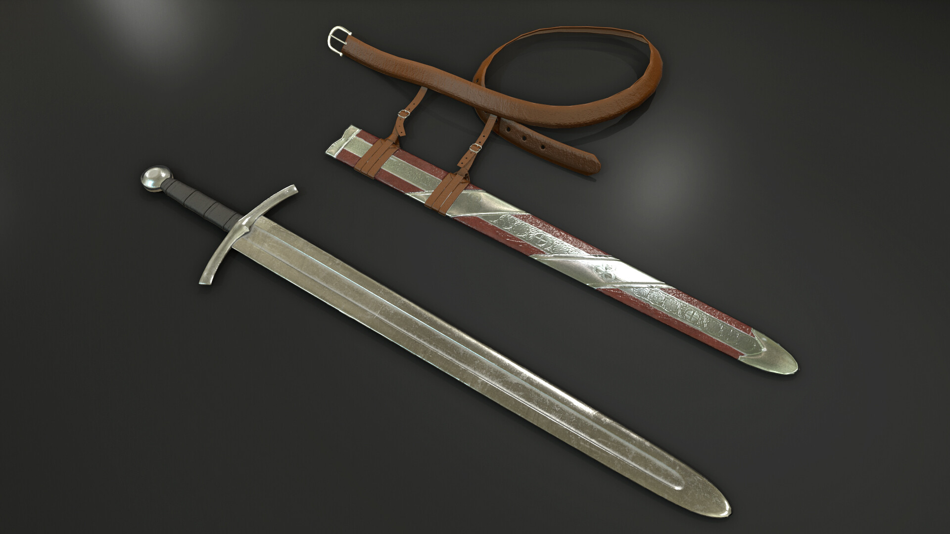 ArtStation - Sword with sheat