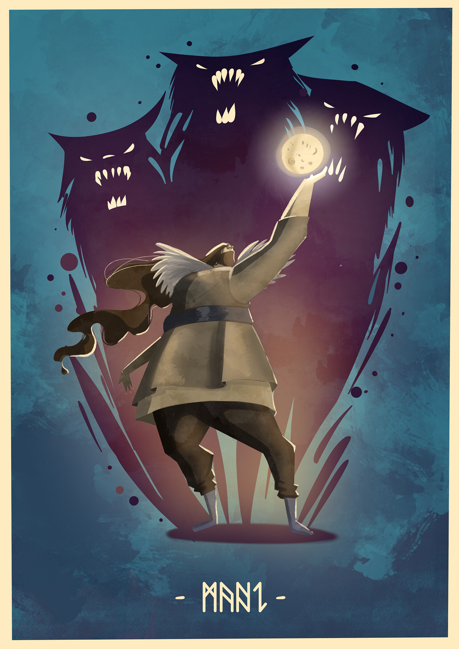 ArtStation - Mani - Nordic God