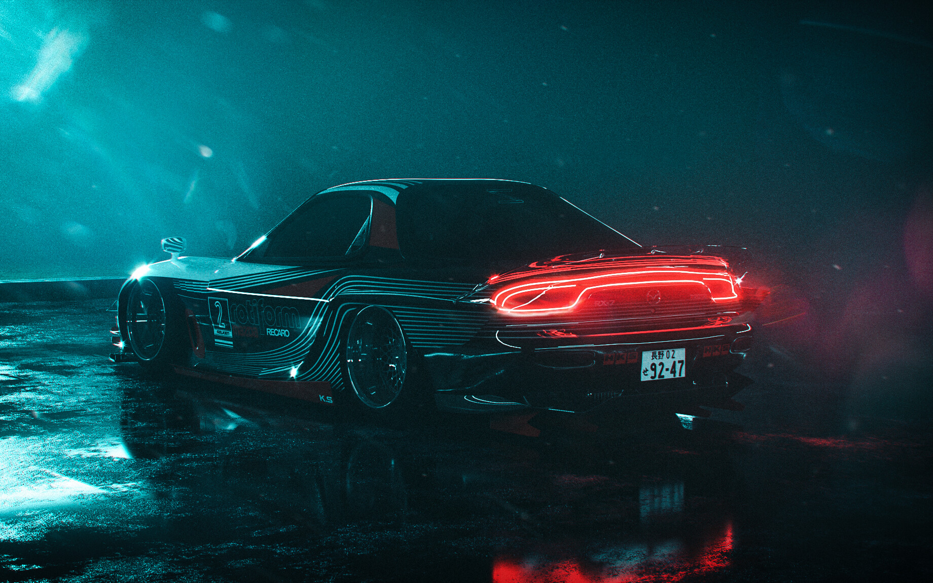ArtStation - RX-7|TENGU