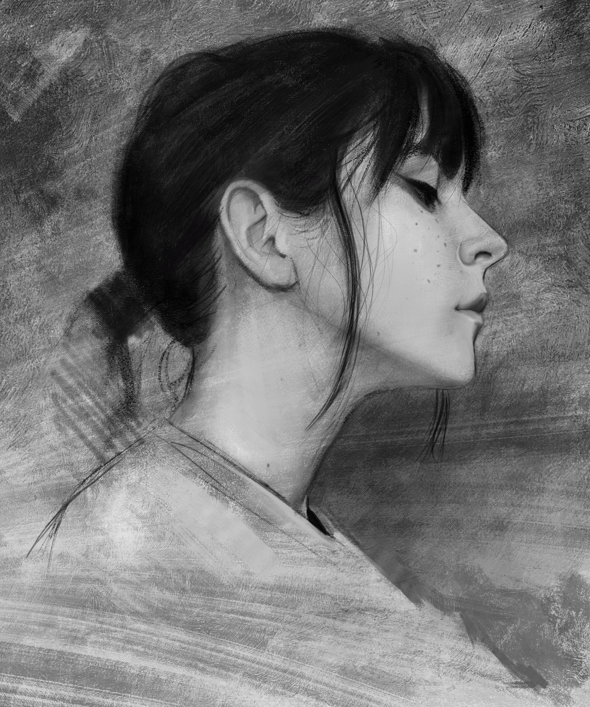 ArtStation - Portrait with textures