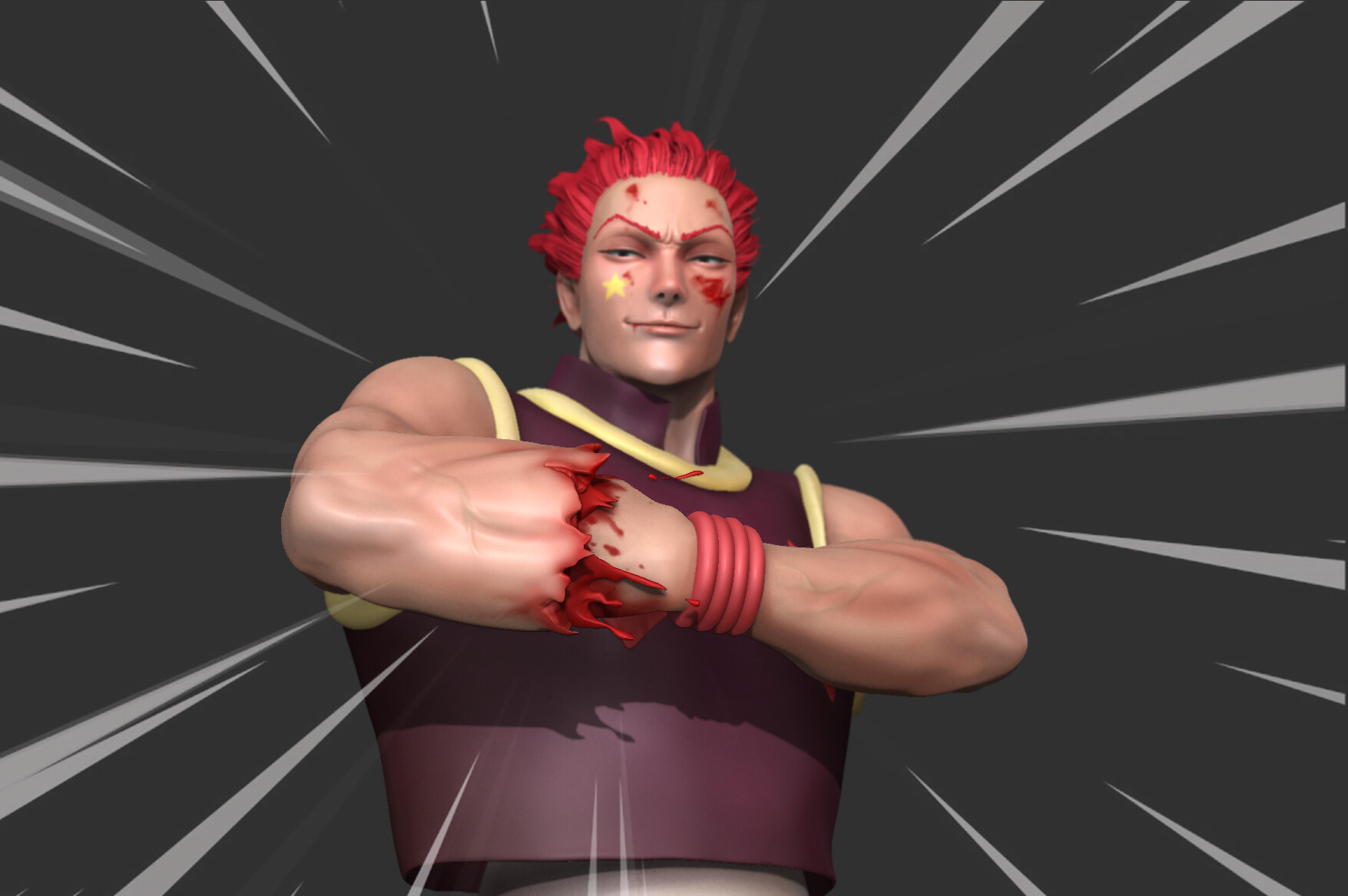 ArtStation - Hisoka's magic trick