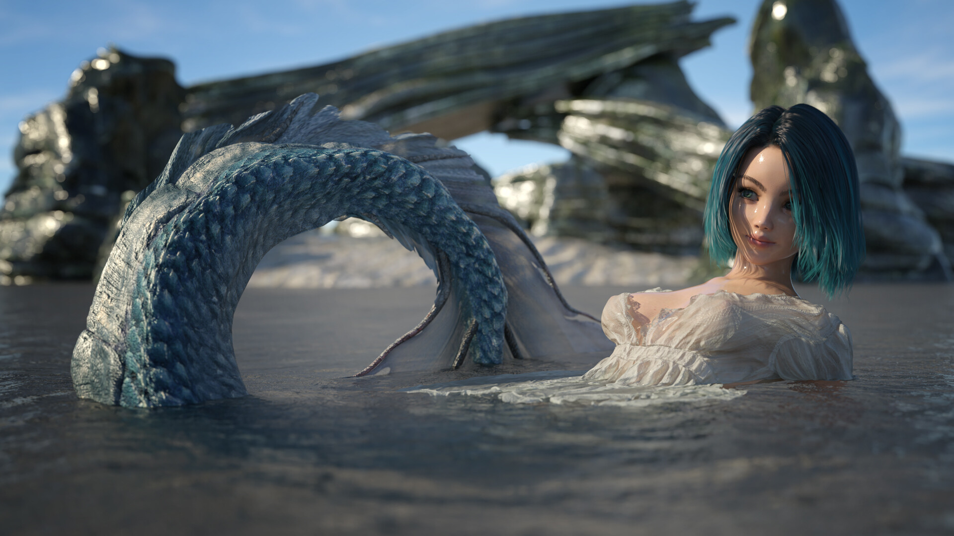 ArtStation - Siren Seduction