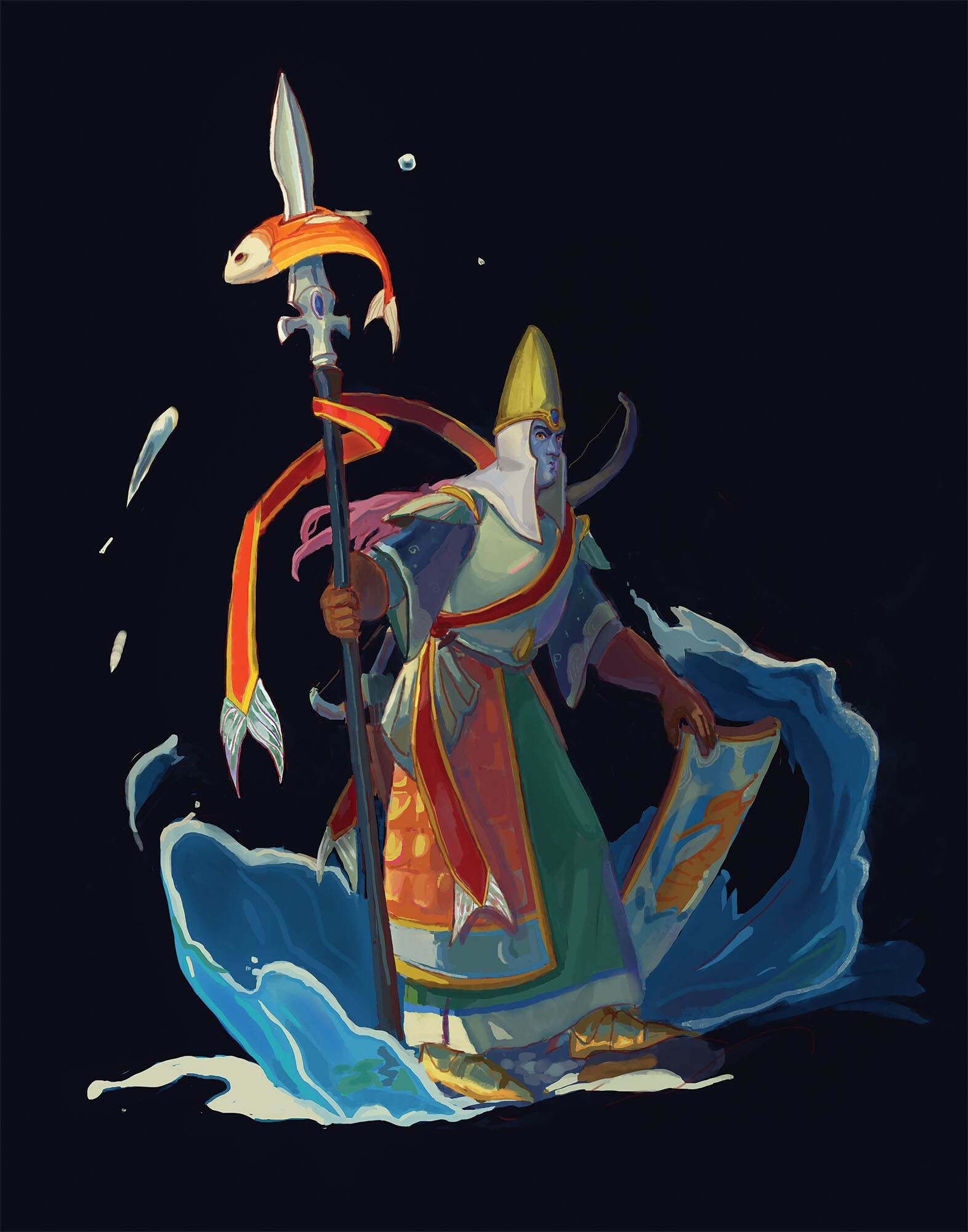 ArtStation - Fish knight