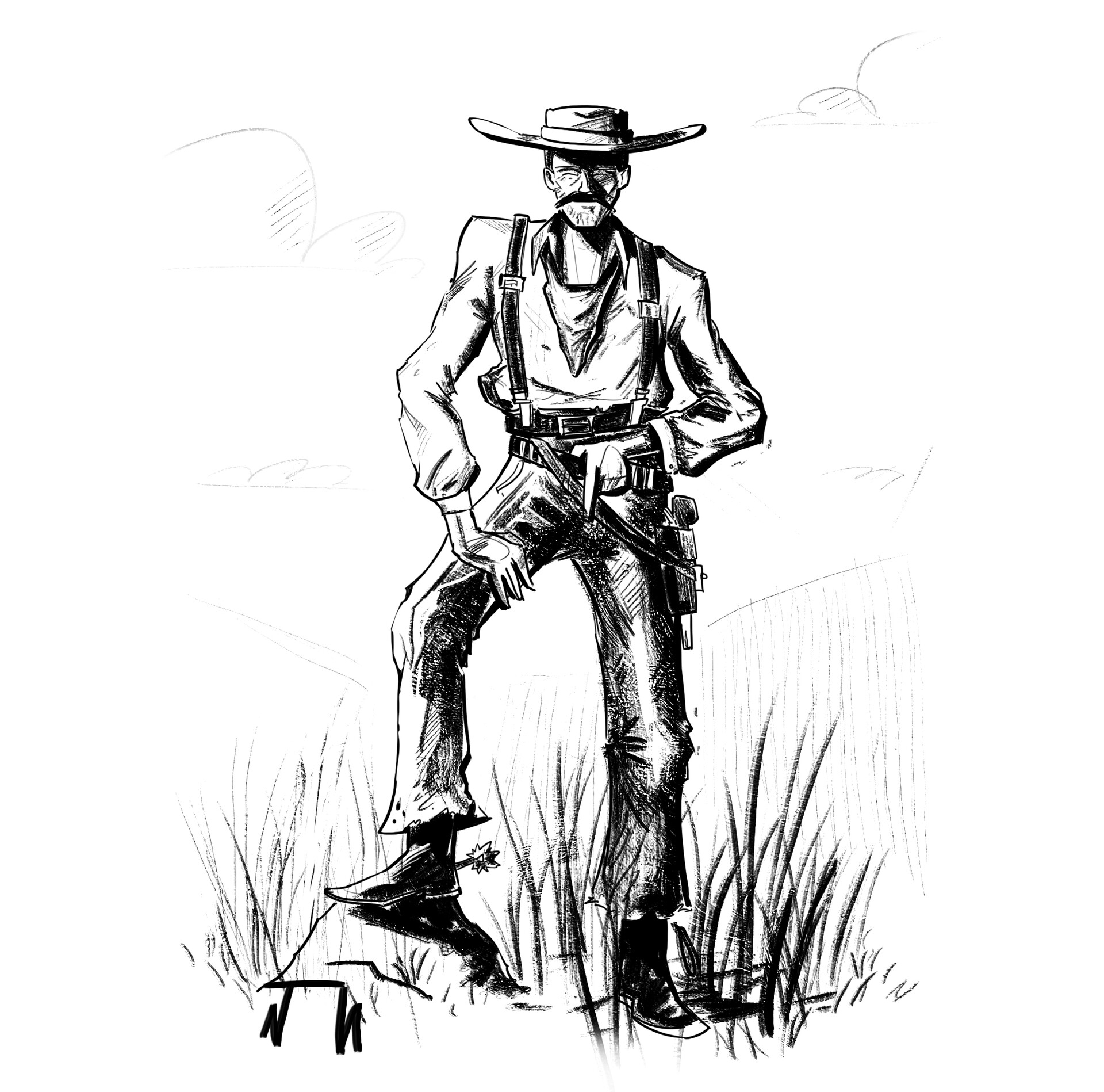 ArtStation - Line Art Pratice