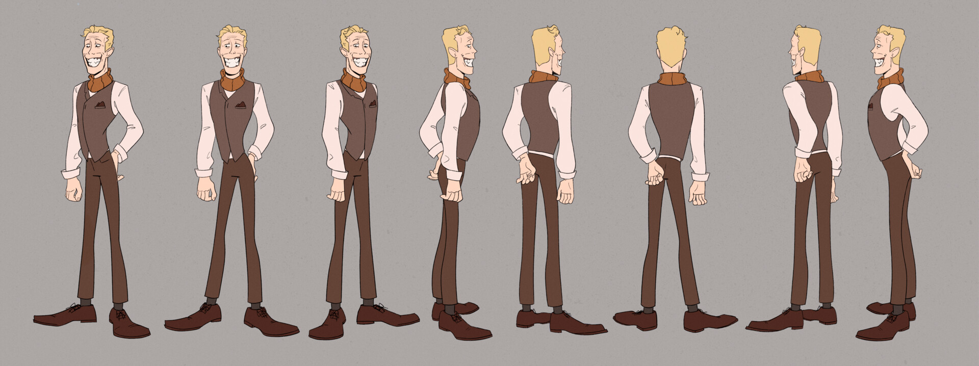 ArtStation - Character turnaround