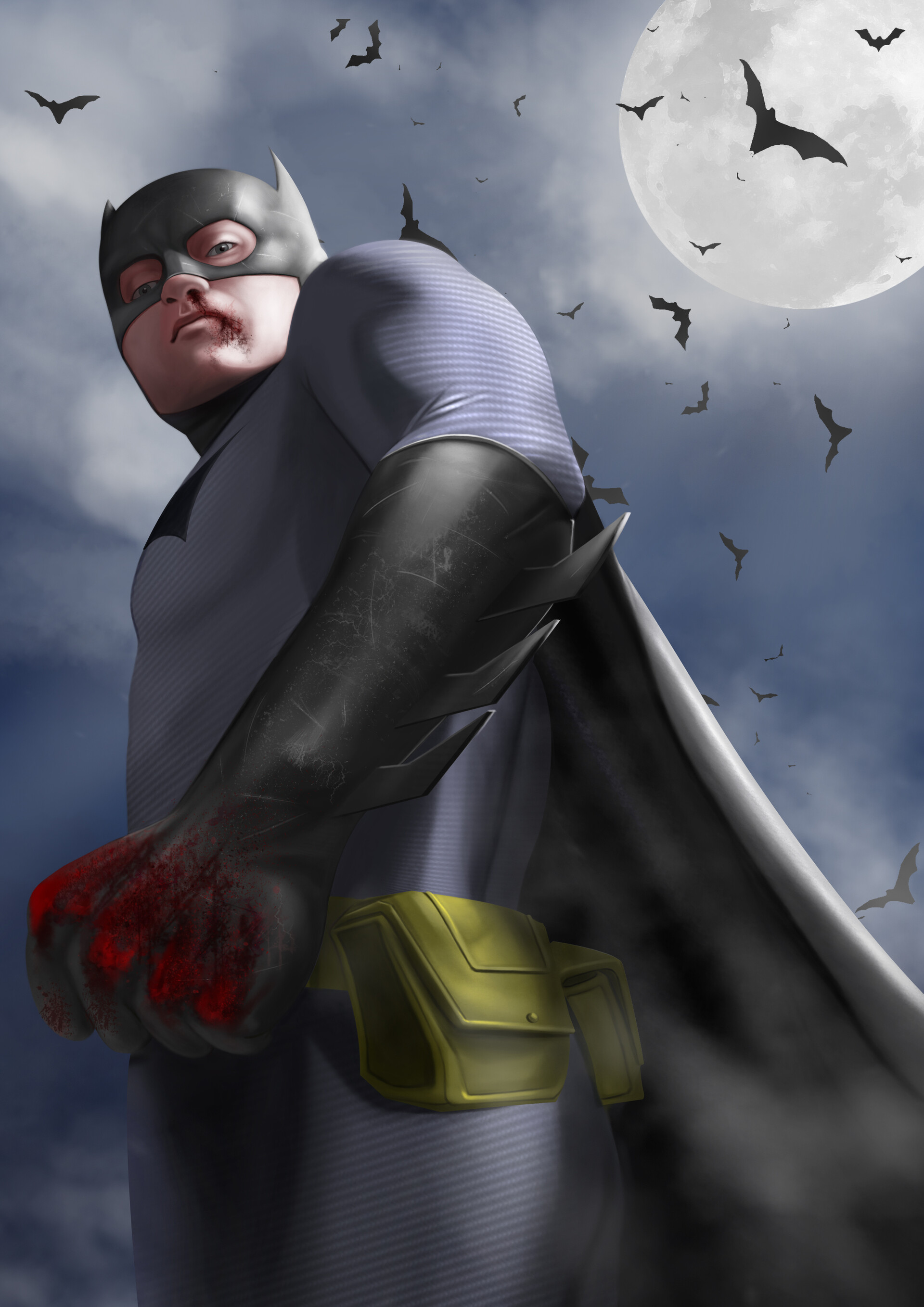ArtStation - Batman ( Teen years )