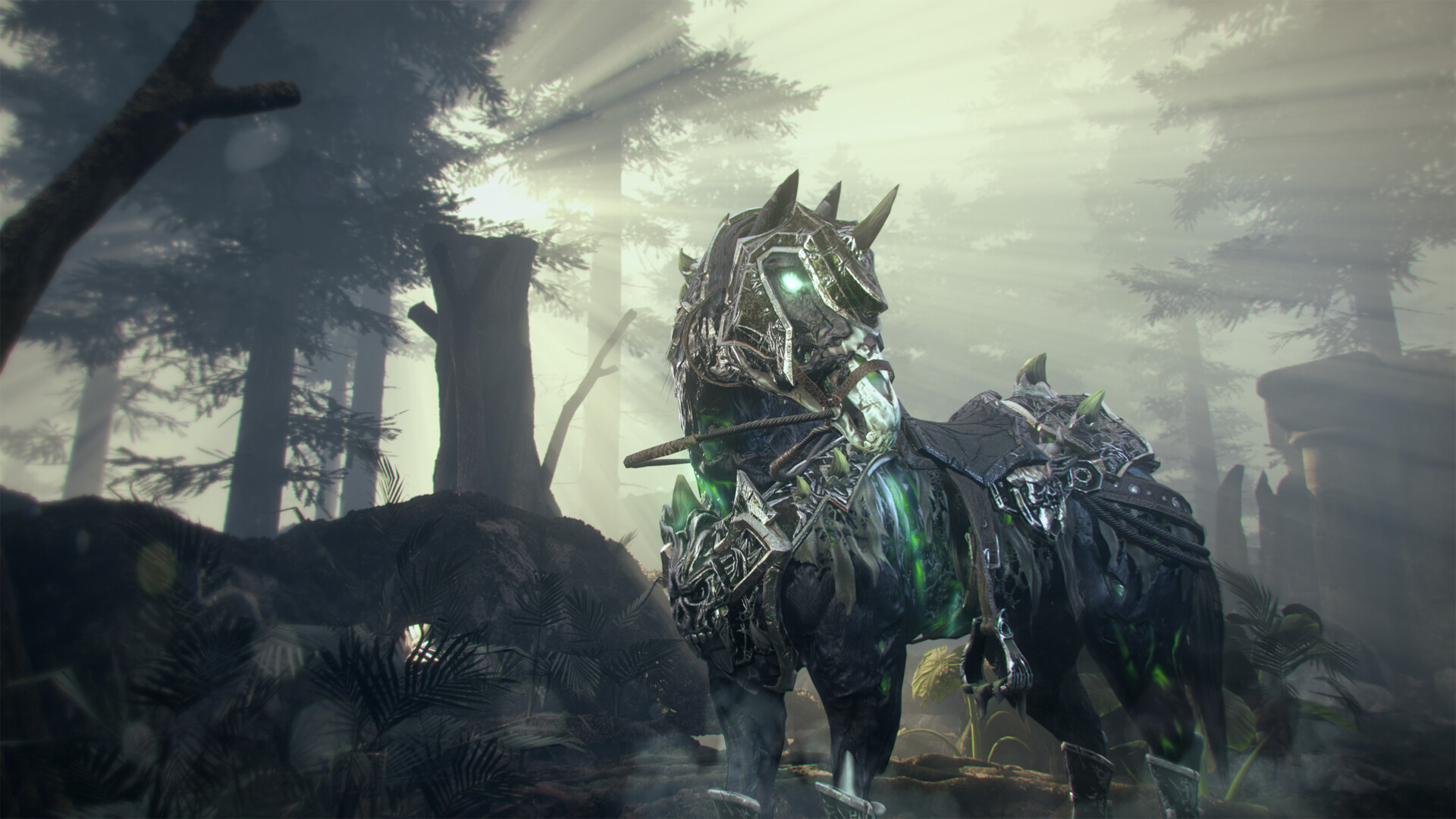 ArtStation - Dark magic ☄️ Horse