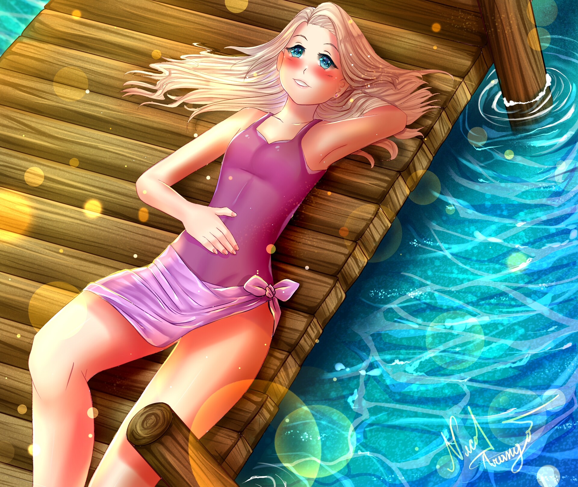 ArtStation - Comission- Lake